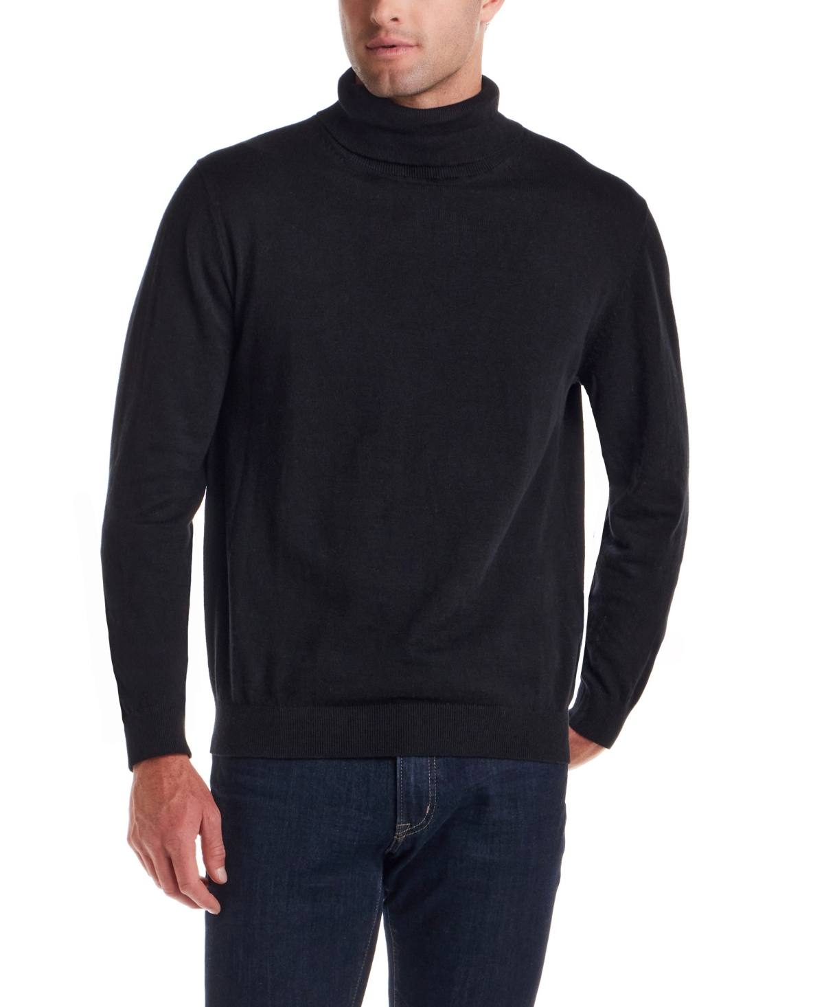 Click here for Weatherproof Vintage Mens Turtle Neck Sweater - Bl... prices