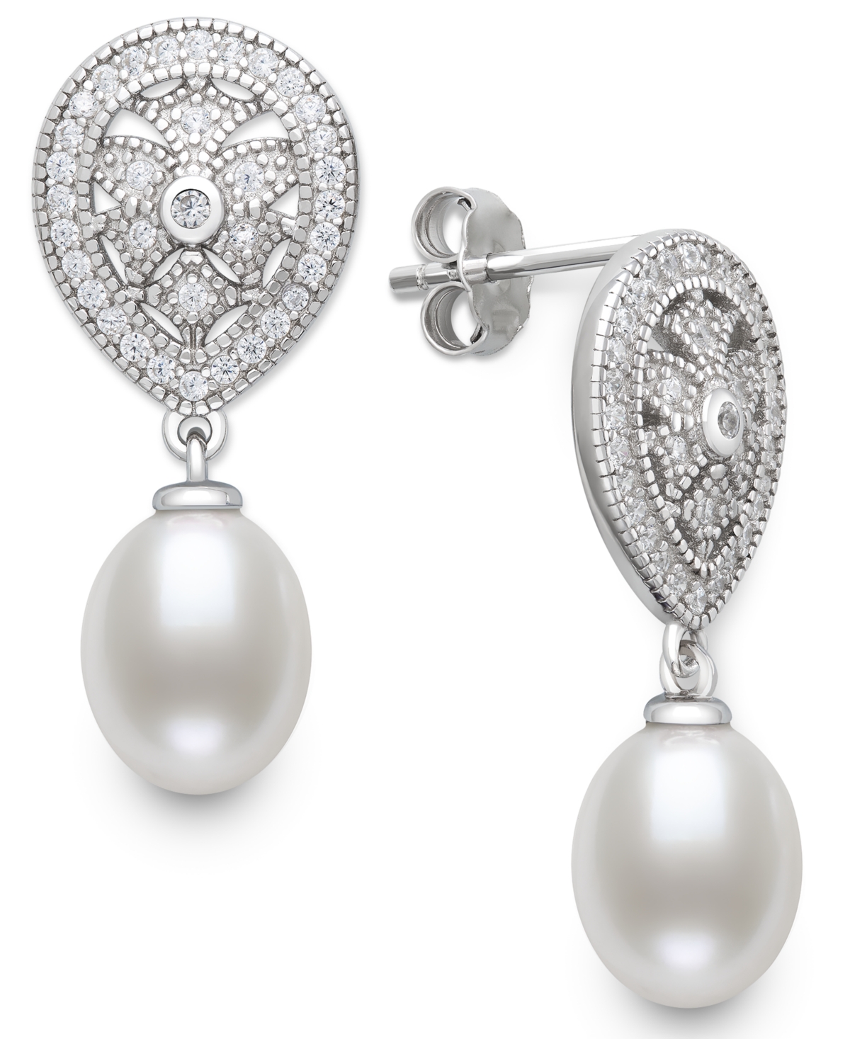 Click here for Belle de Mer Cultured Freshwater White Pearl (8-9m... prices