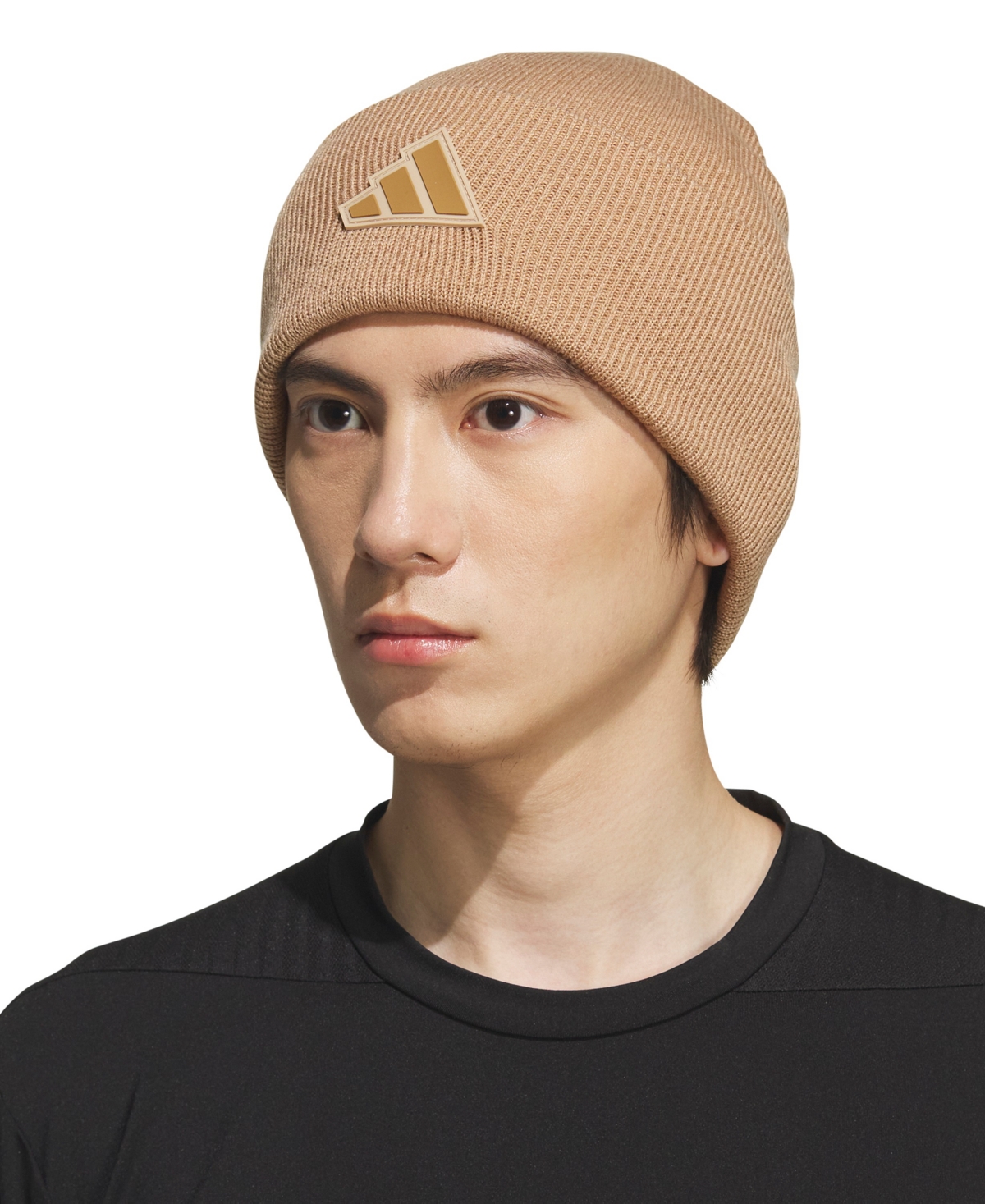 Click here for adidas Mens Postseason Logo Beanie - Warm Sandston... prices