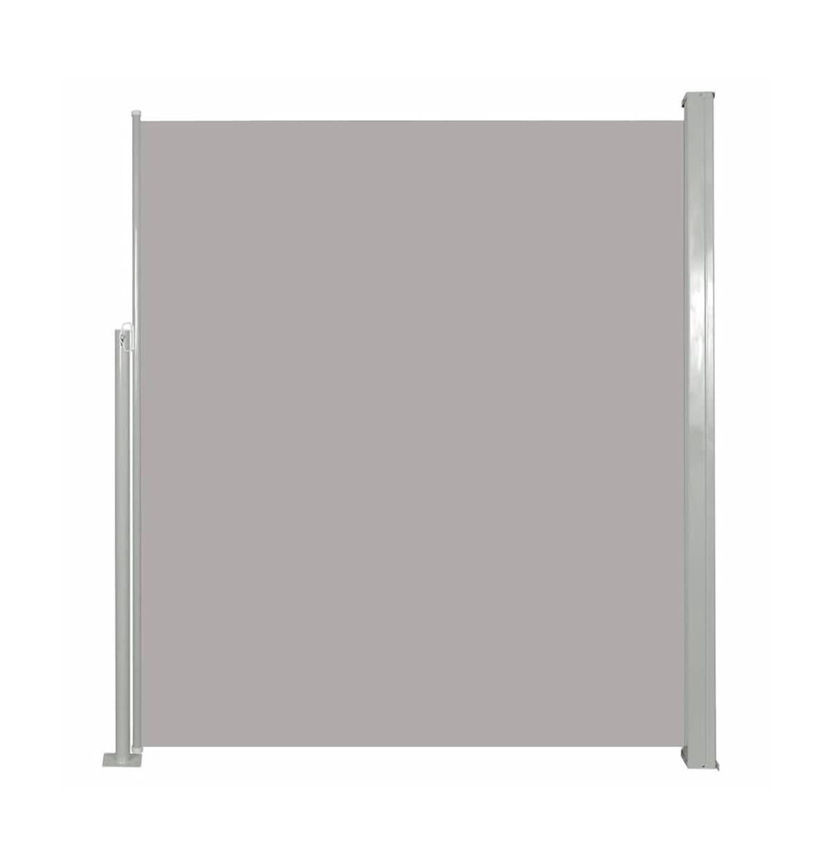 Click here for vidaXL Side Awning Grey - Gray prices