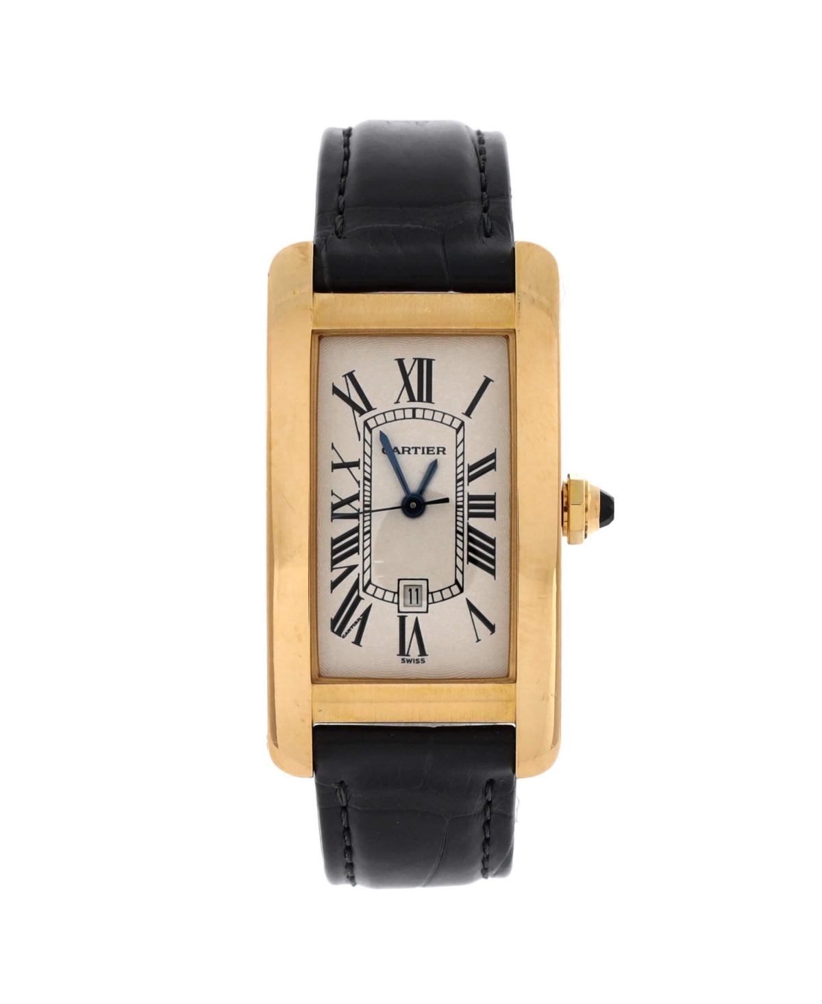 Click here for Pre-Owned Cartier Tank Americaine Automatic Watch... prices