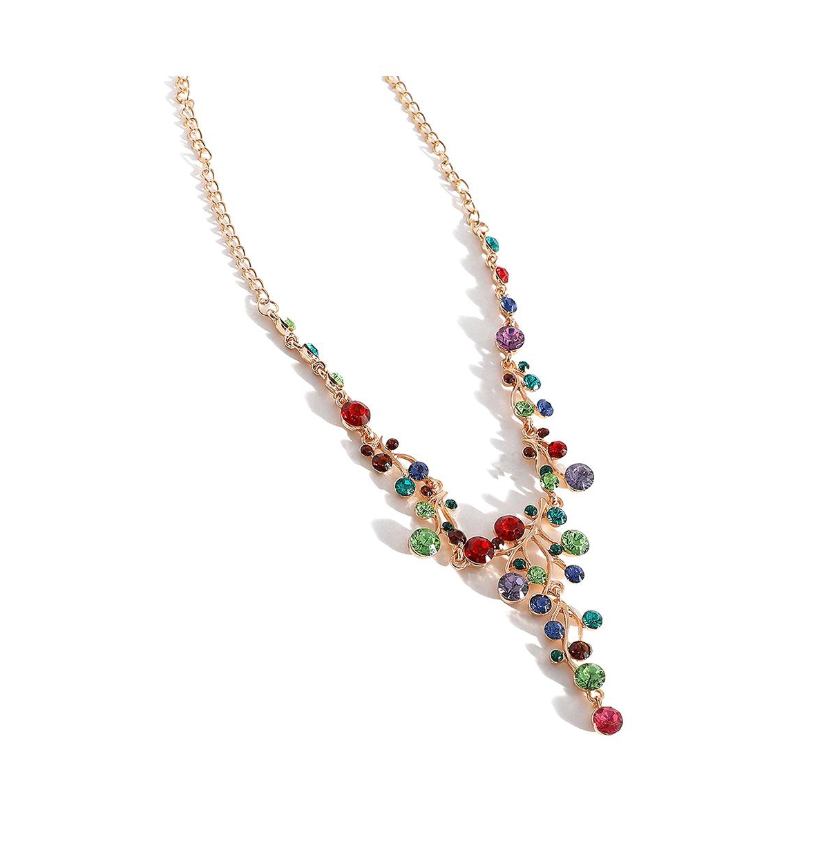 Click here for Sohi Womens Branch Statement Necklace - Gold prices