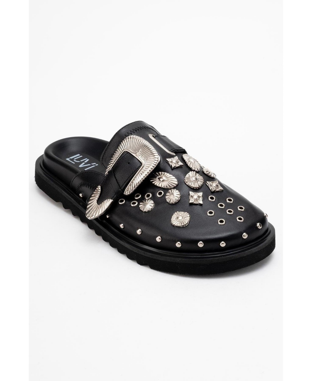 Click here for Forever & Always Shoes Maril Leather Buckle Sandal... prices