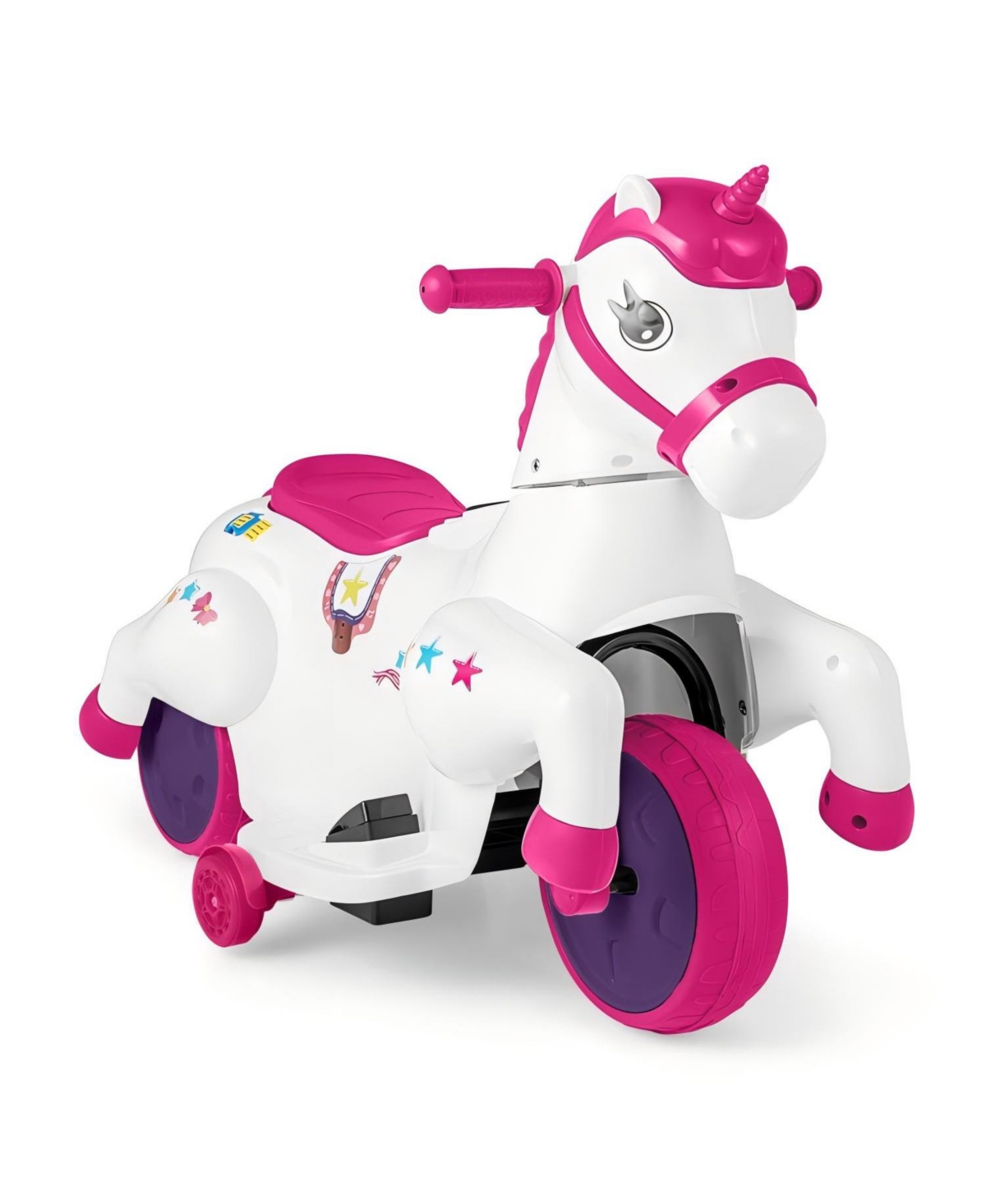 Click here for Kids Electric Ride On Pony With Galloping Motion -... prices