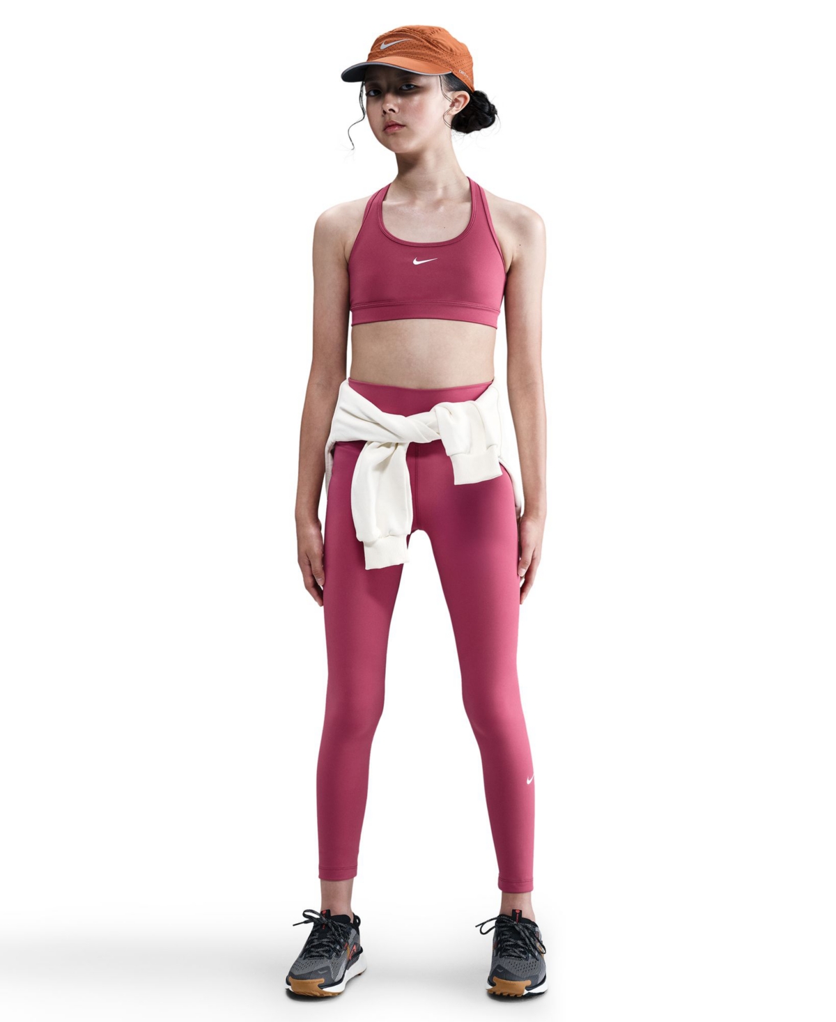 Click here for Nike Girls 7-20 One Dri-fit High-Waisted Leggings... prices