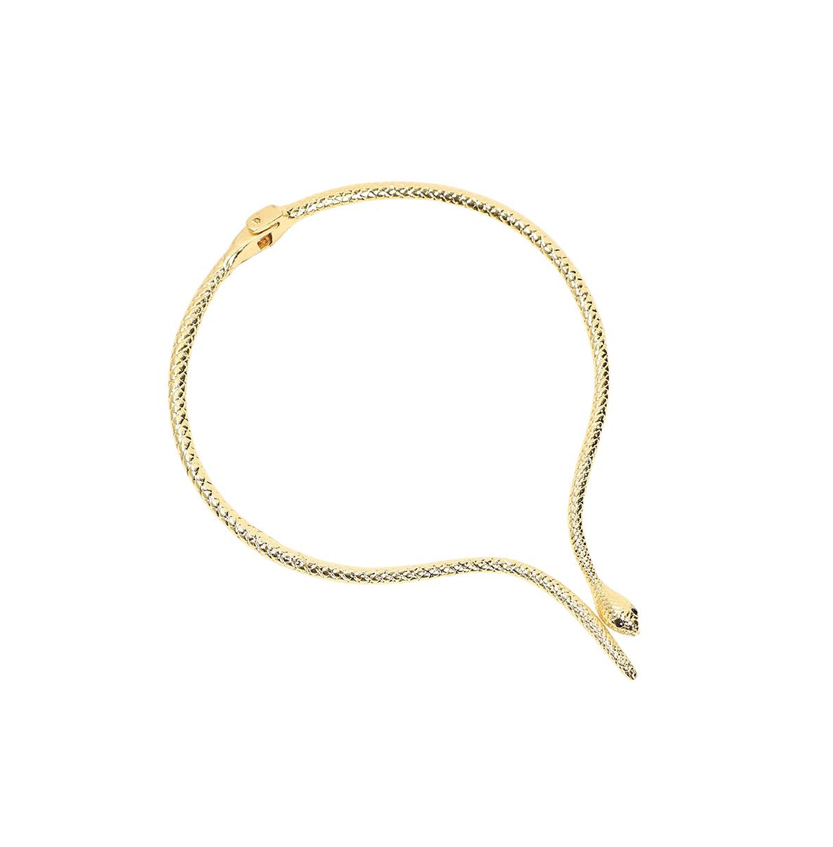 Click here for Sohi Womens The Serpent Torque Necklace - Gold prices