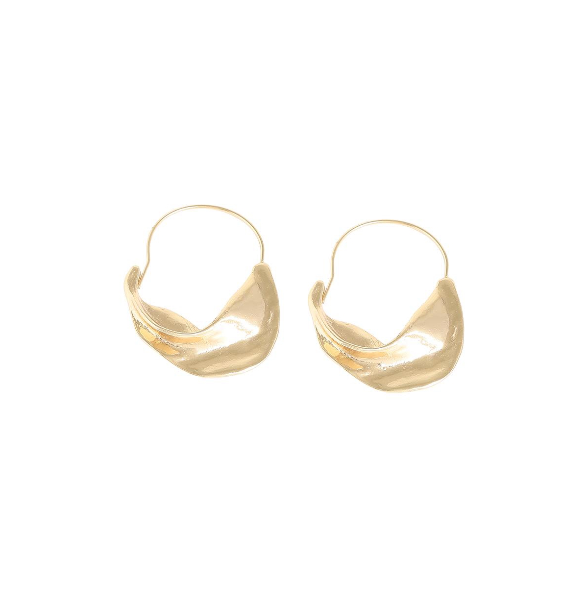 Click here for Sohi Abstract Studs Earrings - Gold prices