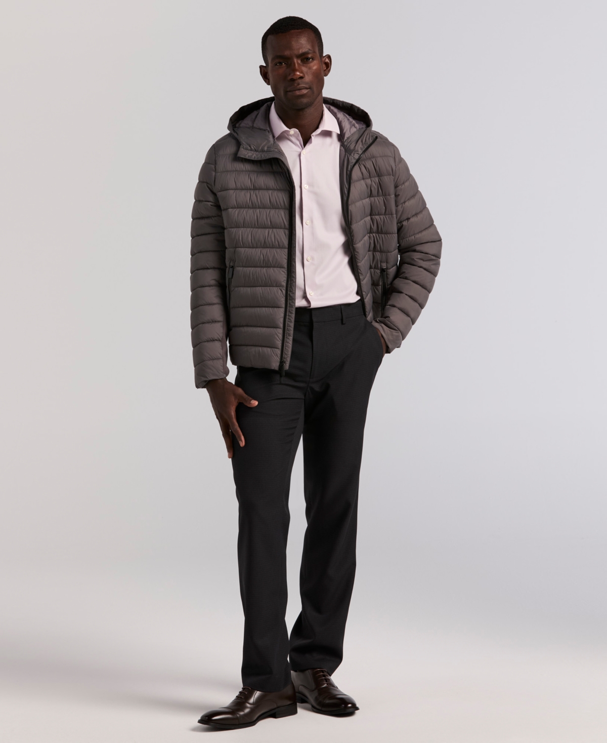 Click here for Perry Ellis Portfolio Mens Modern-Fit Stretch Soli... prices