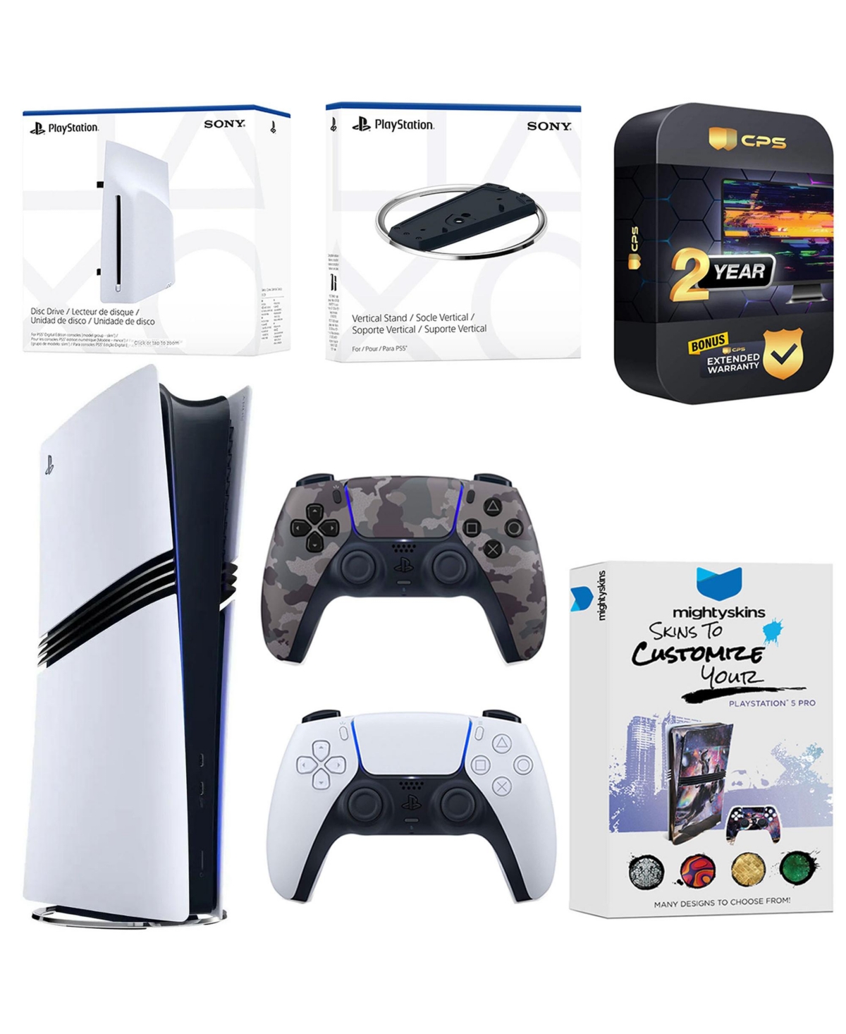 Click here for Sony PlayStation 5 Pro Digital Bundle with Disc Dr... prices