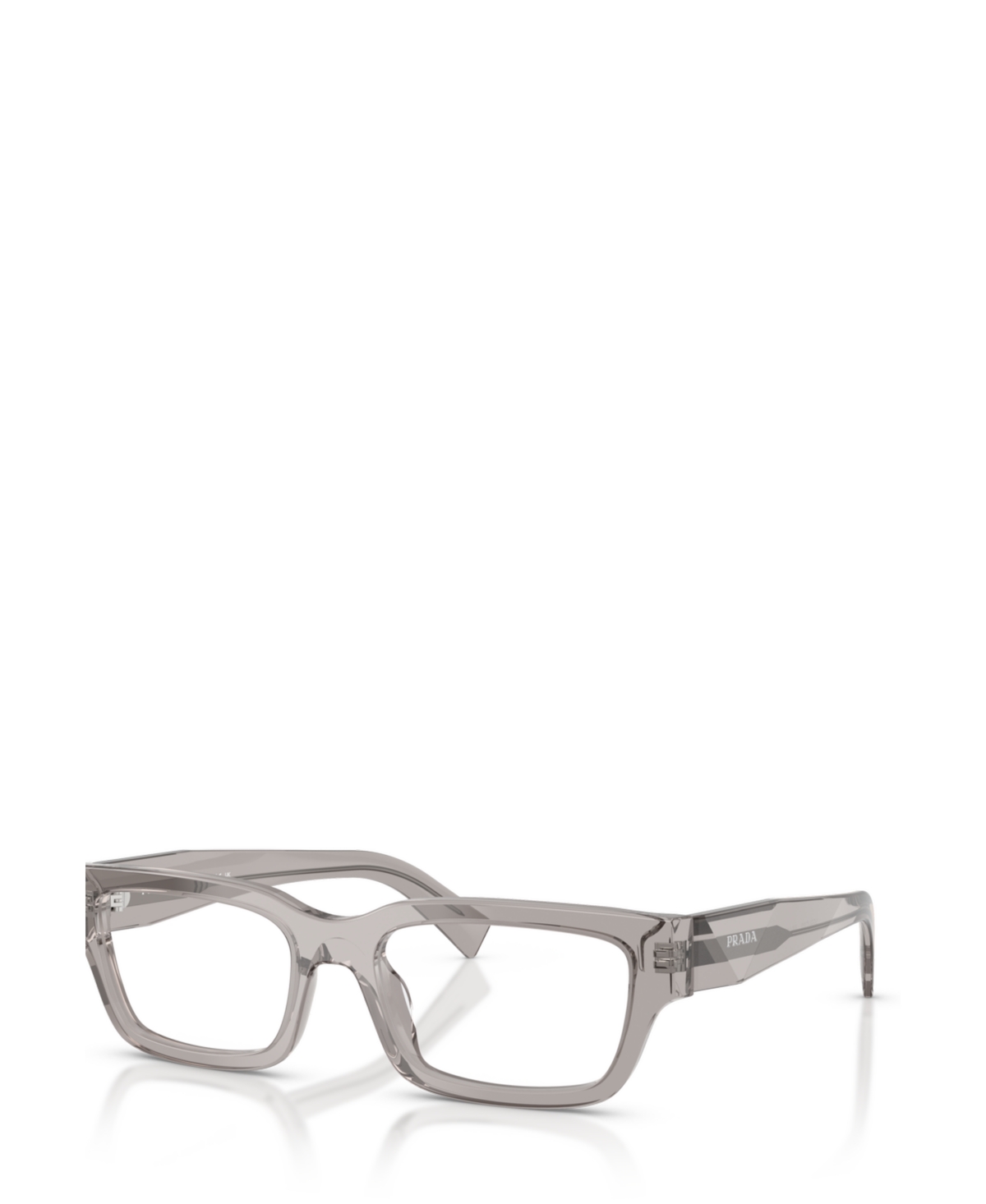 Click here for Prada Mens Square Eyeglasses  Pr C02V - Hematite prices
