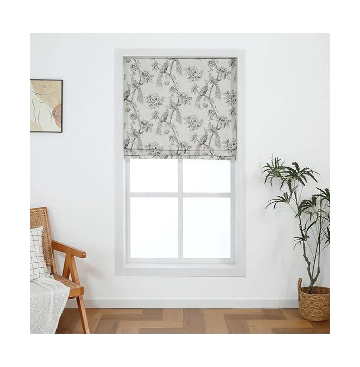 Click here for Shadisfy Peacock 100 Blackout Dual Layered Pull-Do... prices