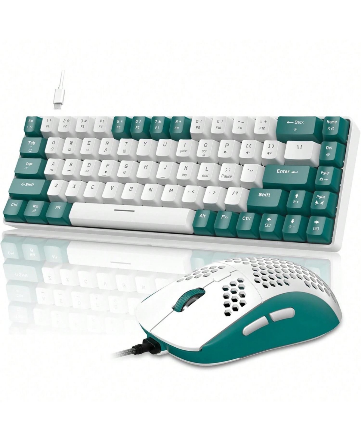 Click here for 60 Rgb Gaming Keyboard And Mouse Combo - Wired Mec... prices