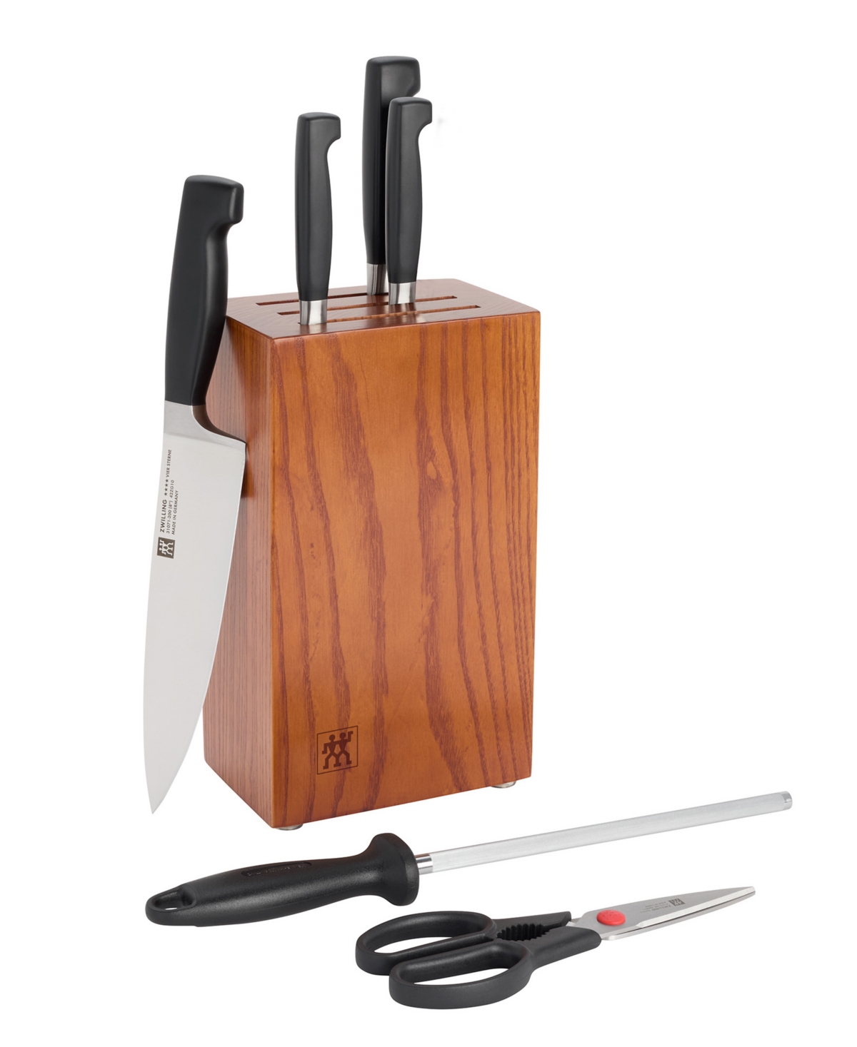 Click here for Zwilling Four Star 7-Pc. Knife Block Set - Black... prices