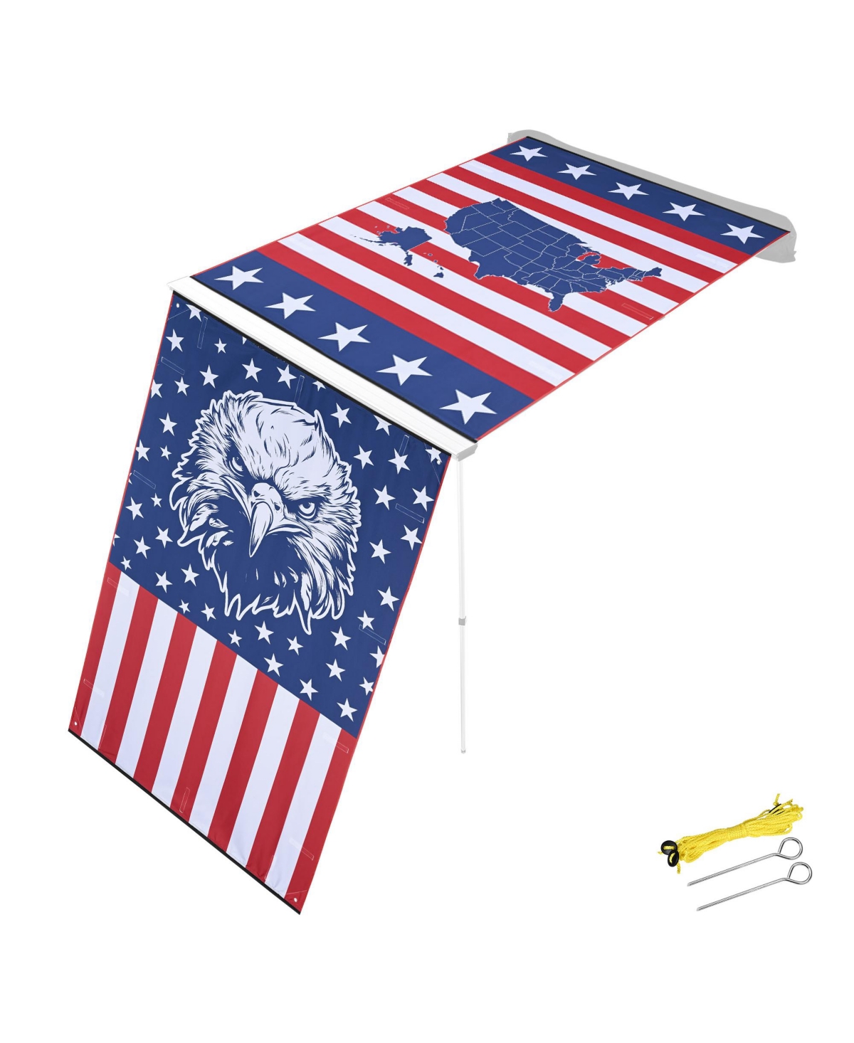 Click here for Yescom 4.5x6 Ft Carside Awning Replacement Fabric... prices