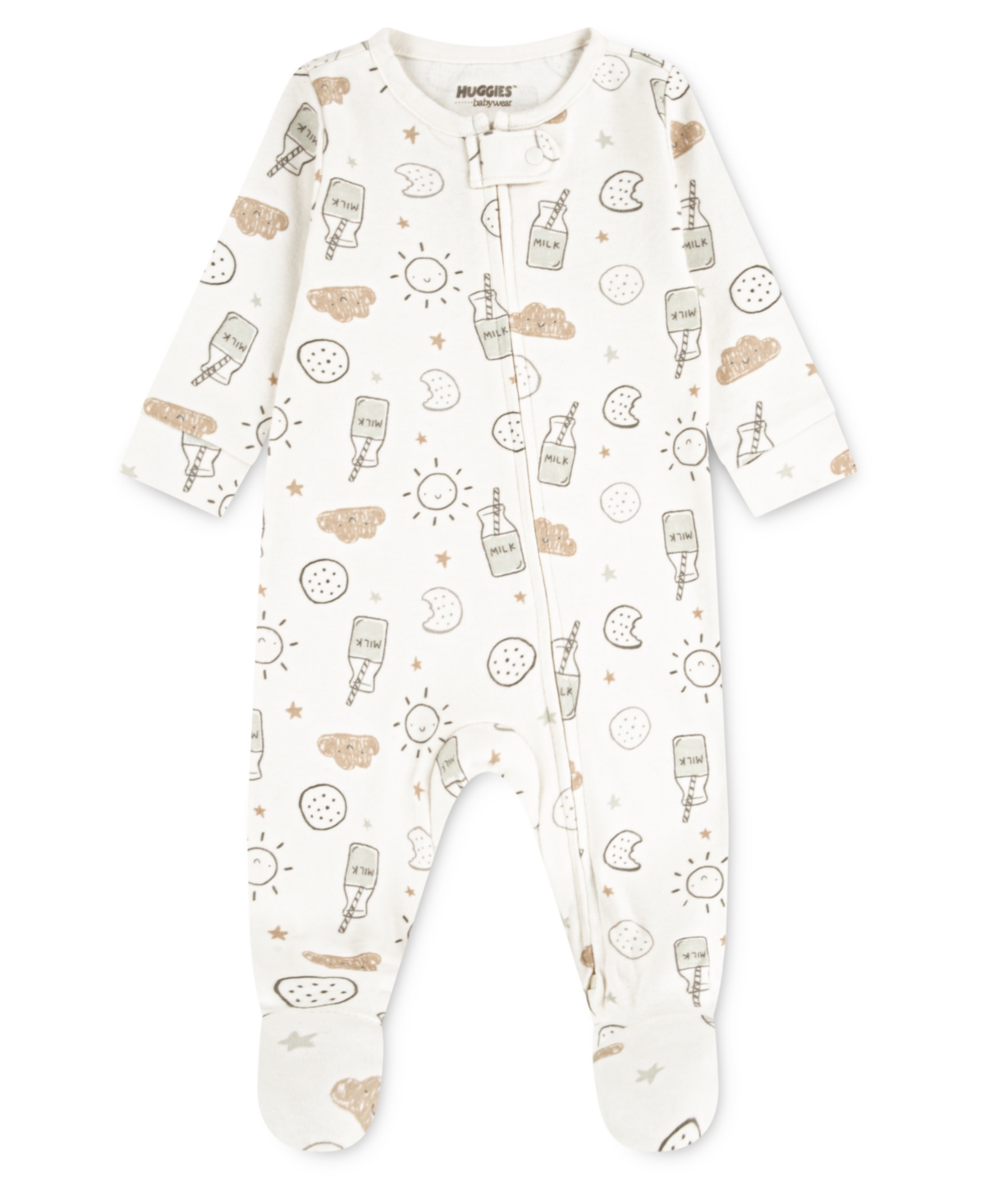 Click here for Huggies Baby Boys Full-Zip Sleep and Play Footed C... prices