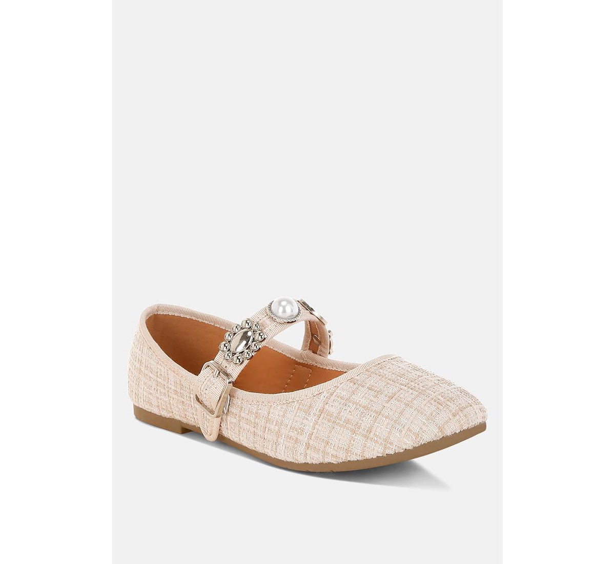 Click here for Noyama Charms Embellished Tweed Mary Janes Women -... prices