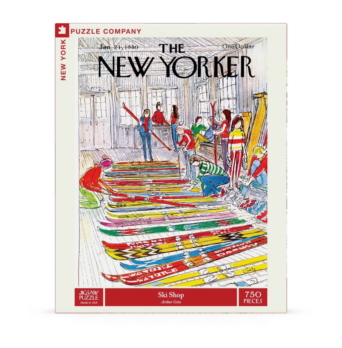 Click here for New York Puzzle Company Ski Shop 750 Piece Puzzle prices