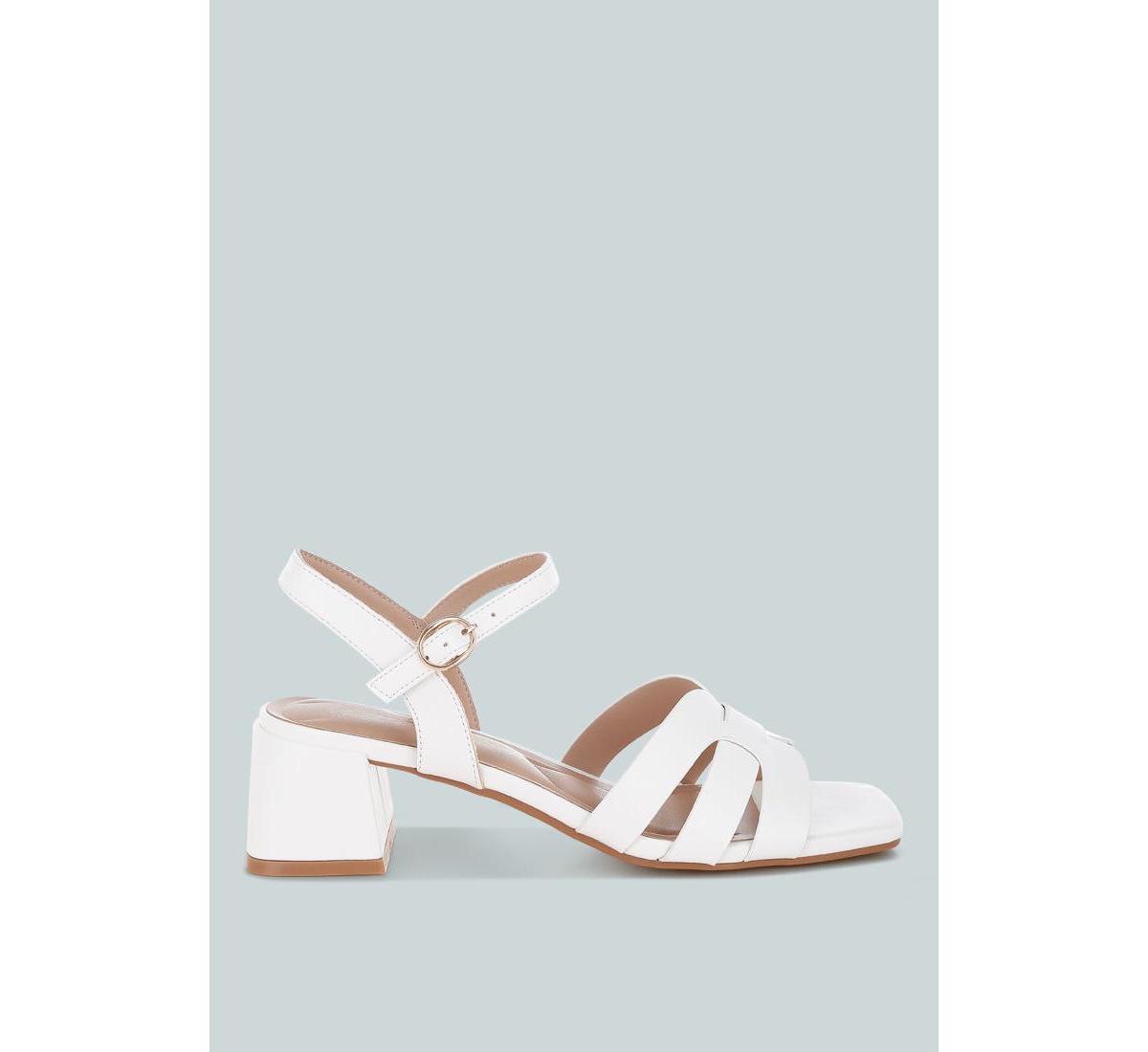 Click here for London Rag Eliska Strappy Square Toe Block Heels W... prices