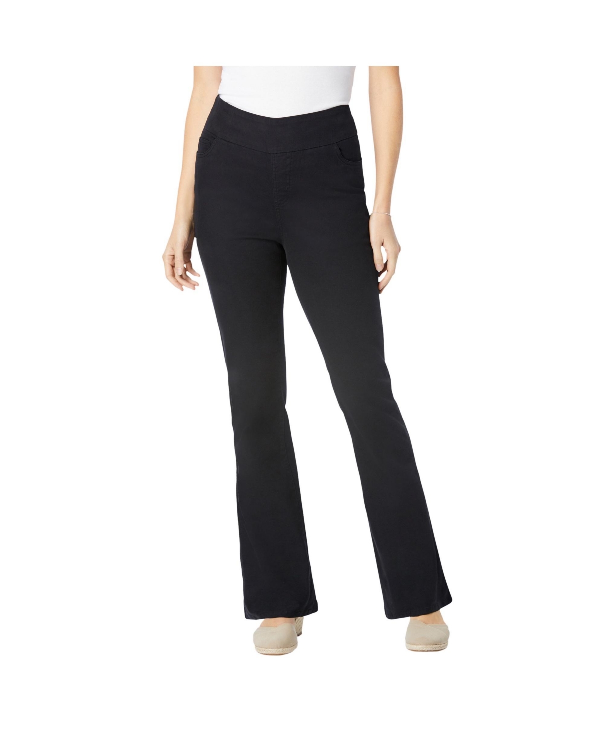 Click here for Woman Within Womens Within Flex-Fit Pull-On Bootcu... prices