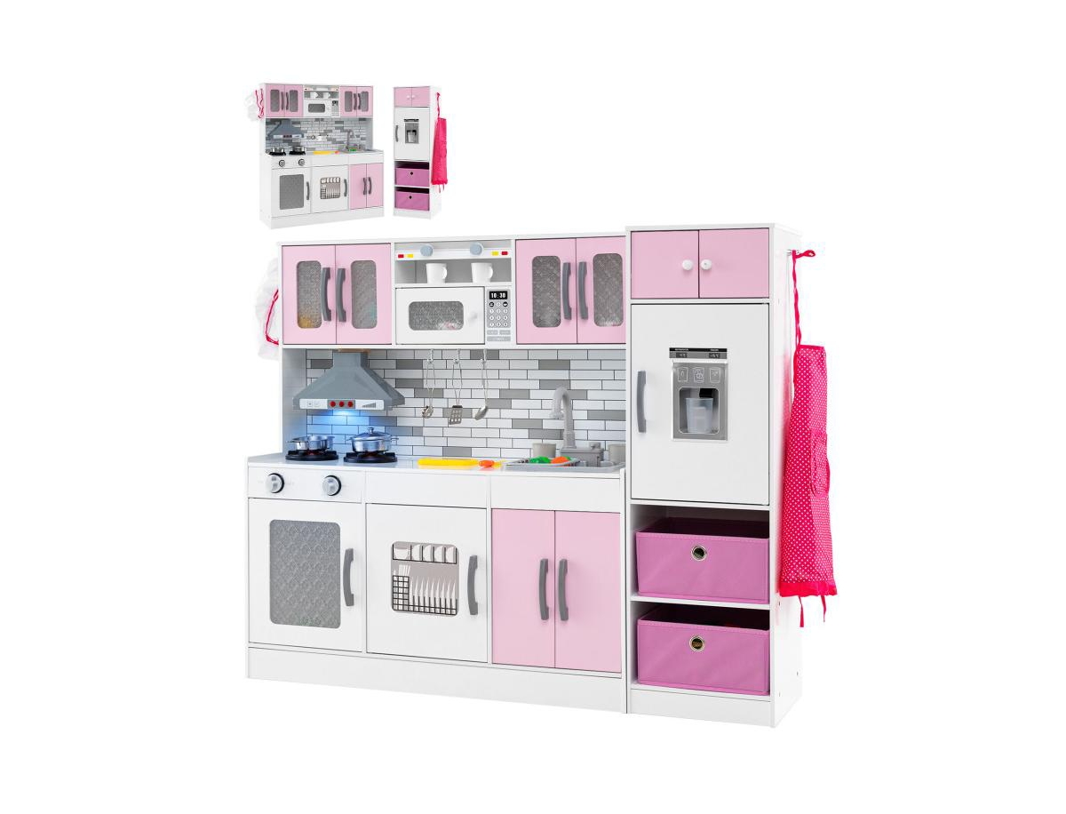 Click here for Akiudex Modular Wooden Kitchen Playset with Refrig... prices