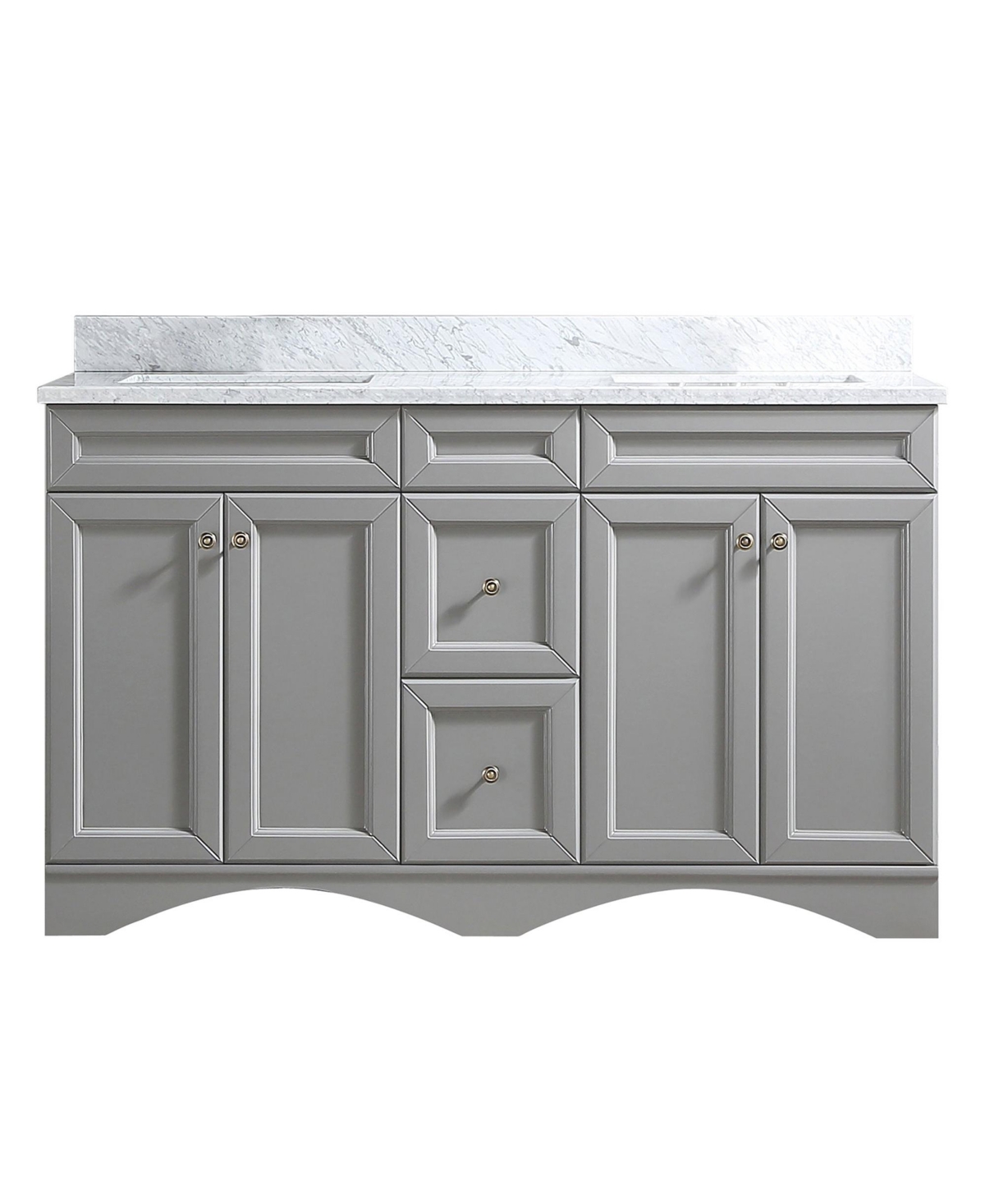 Click here for Casainc 60-Inch Solid Wood Bathroom Vanity with Ma... prices