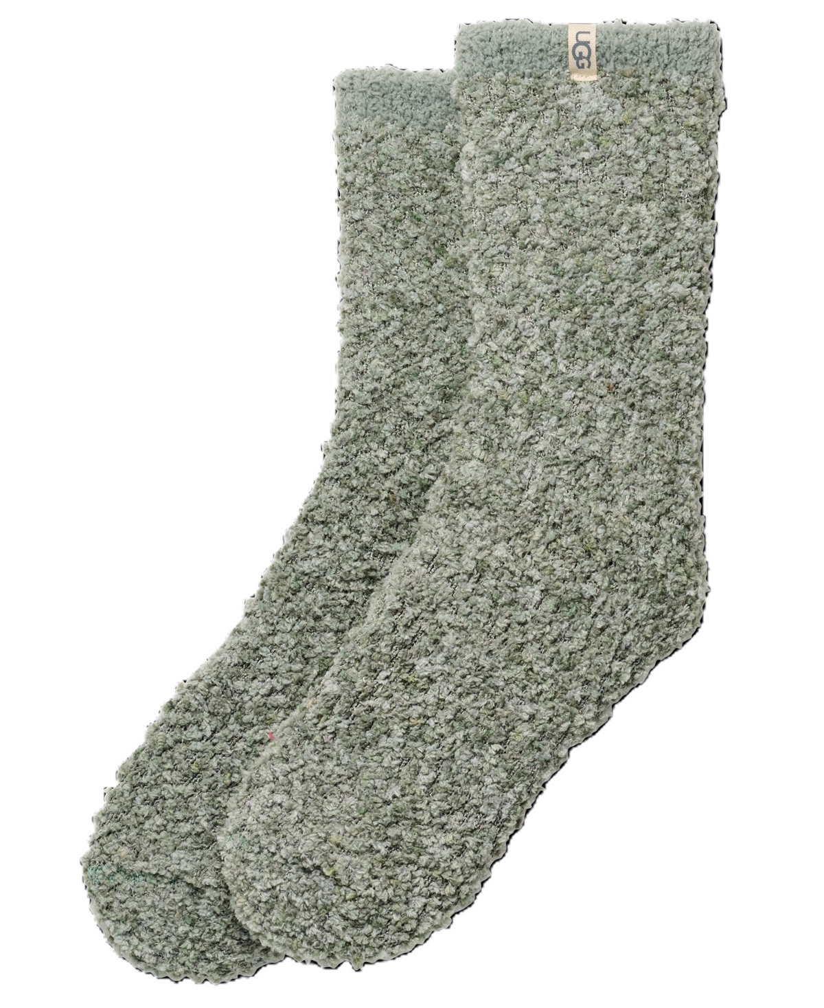 Click here for Ugg Womens Cozy Chenille Crew Socks - Grey Mist prices
