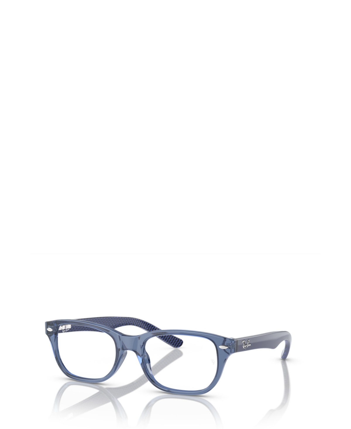 Click here for Ray-Ban Jr Child Square Eyeglasses  RB1555 - Trans... prices