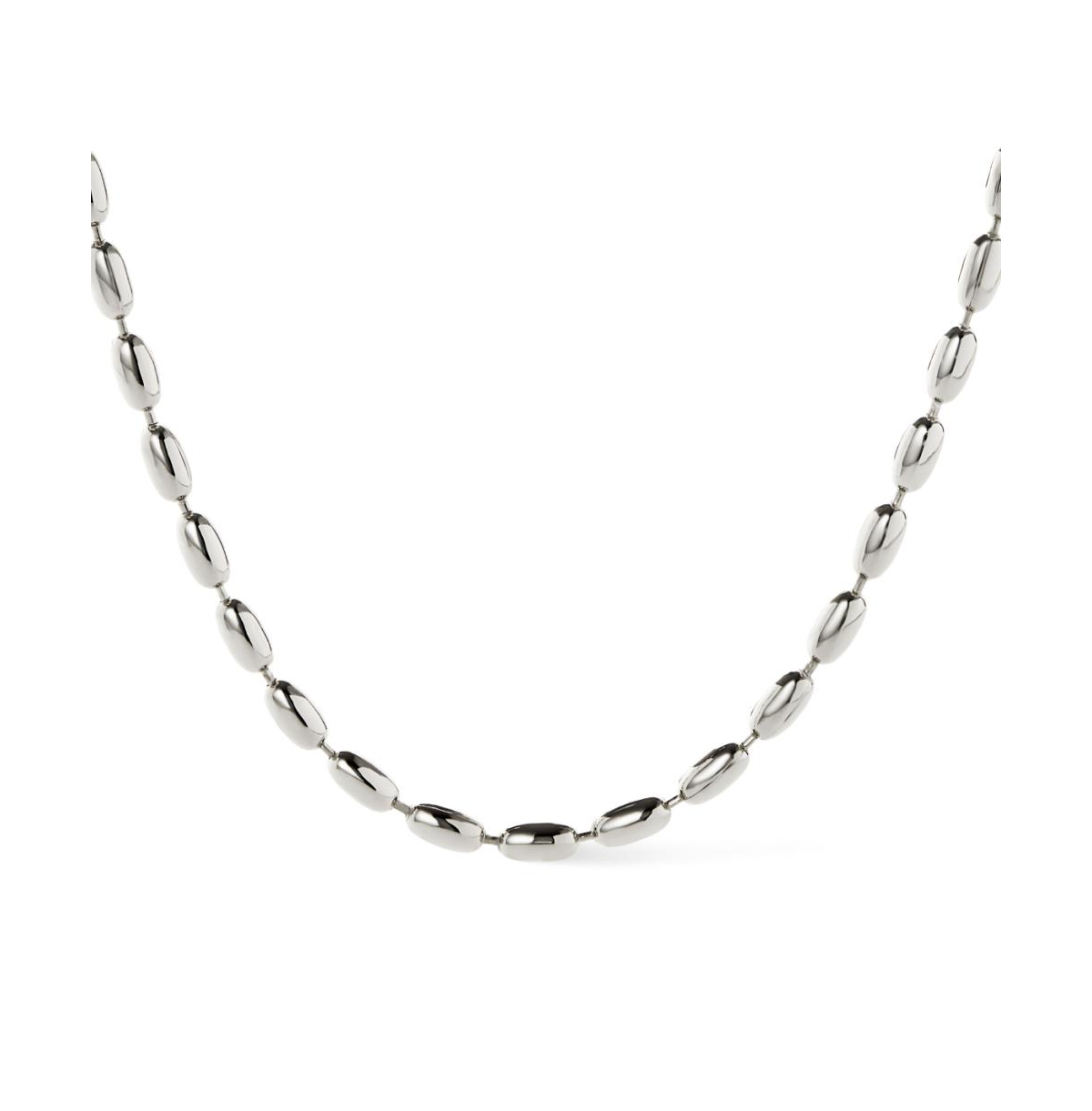 Click here for Ana Luisa Ball Chain Necklace - Capri Silver prices