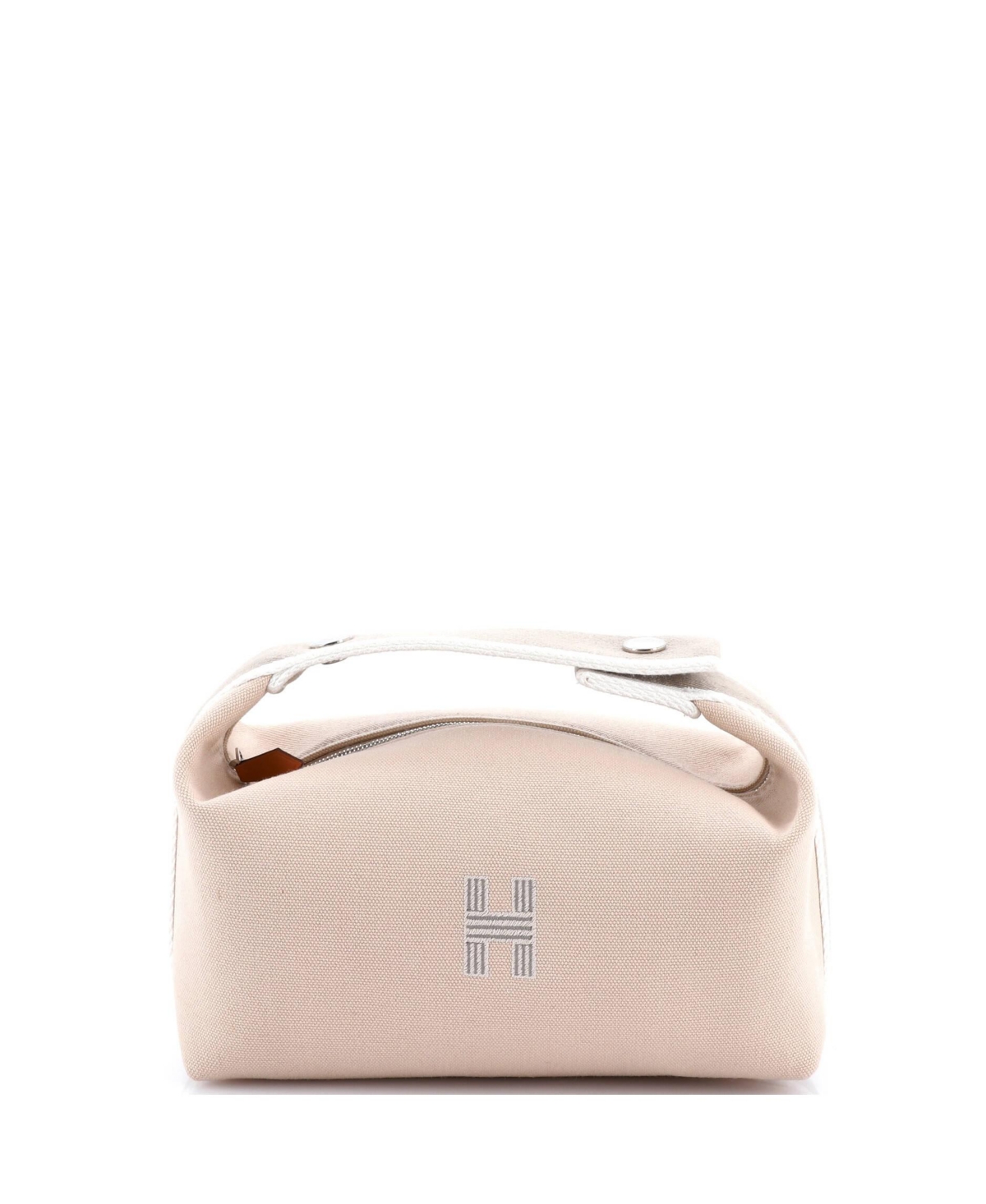 Click here for Pre-Owned Hermes Pm Bride-a-Brac Travel Case Toile... prices