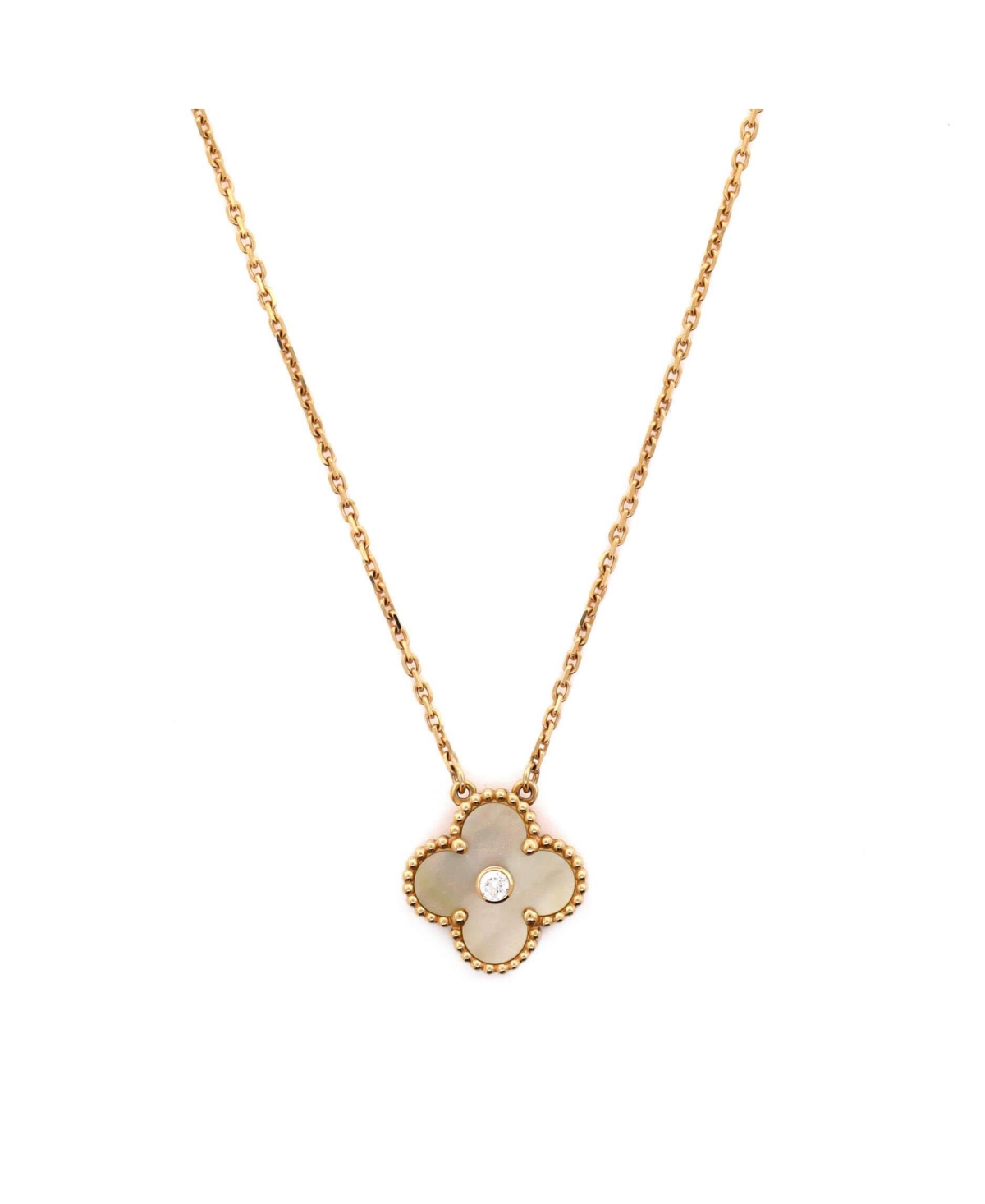 Click here for Pre-Owned Van Cleef & Arpels Vintage Alhambra Pend... prices