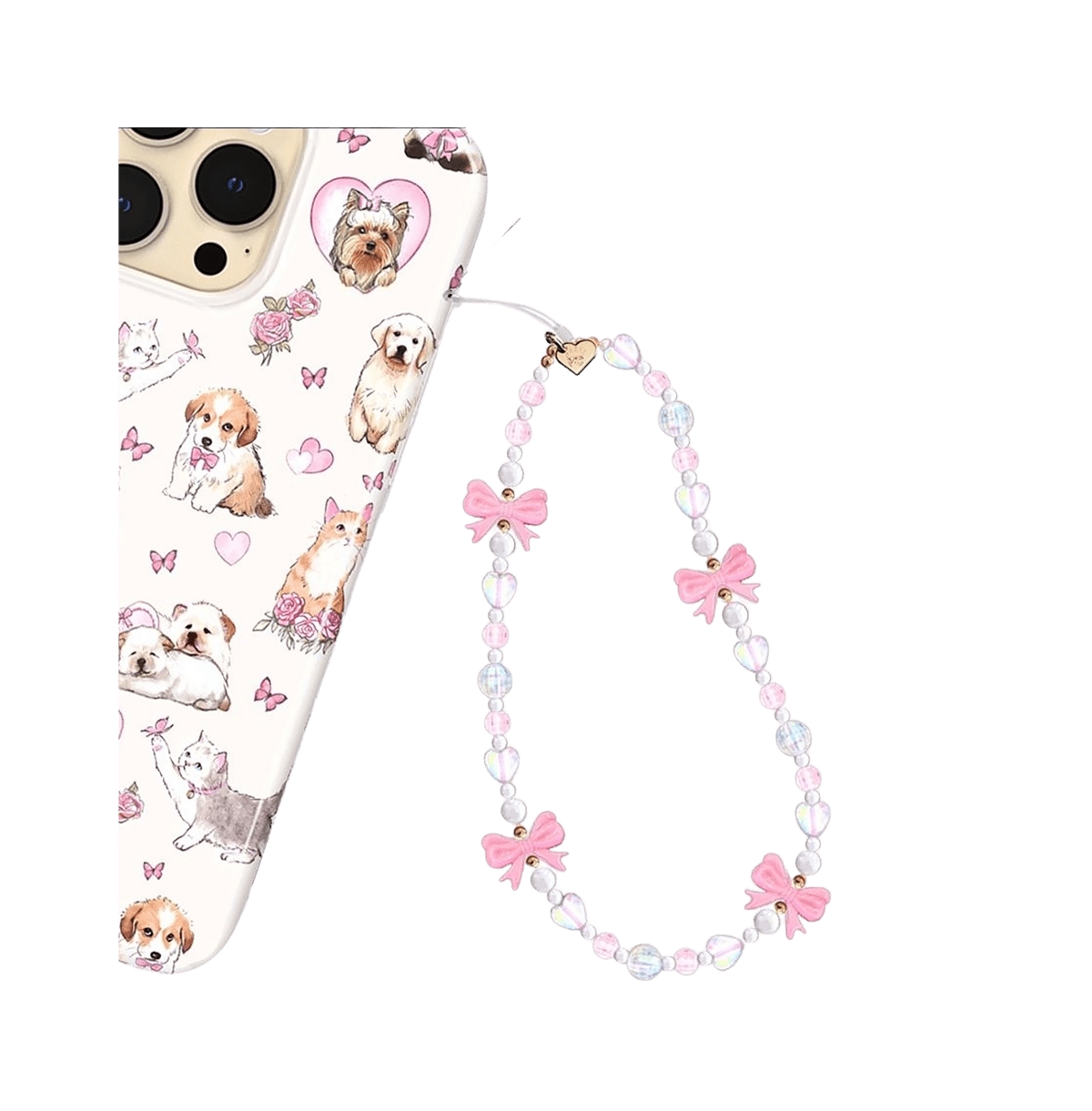 Click here for Velvet Caviar Phone Charm - Clear prices