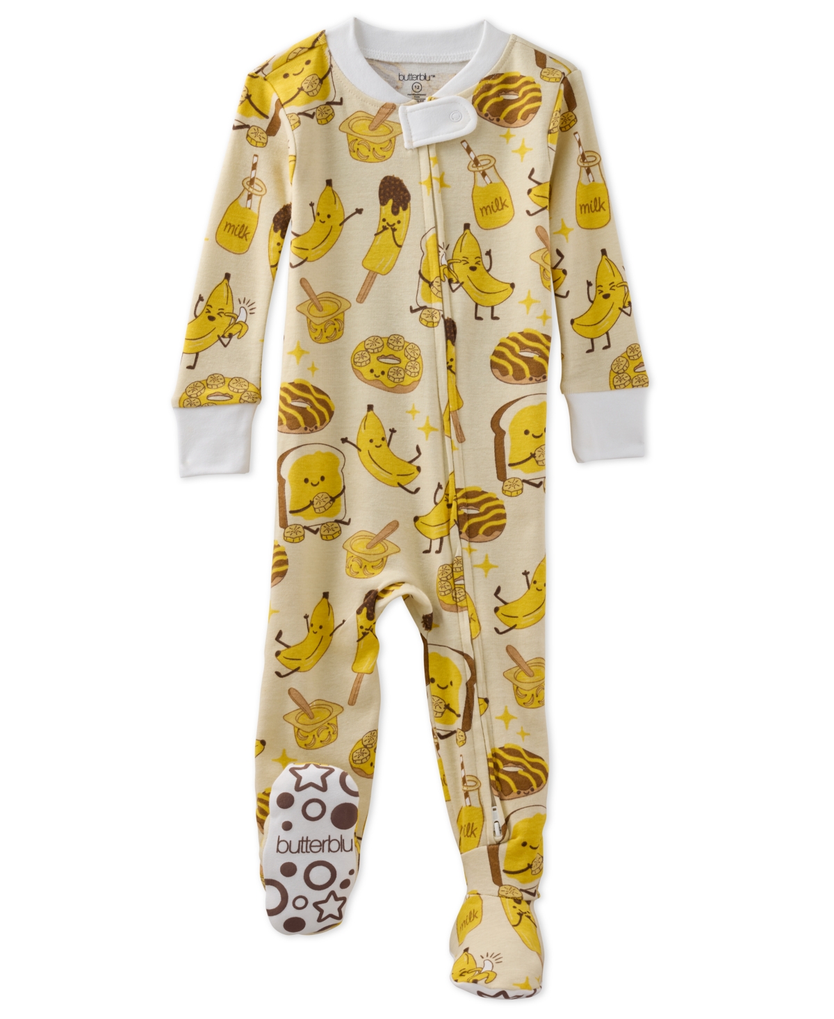 Click here for butterblu Baby Boys Cruz Cotton Snug-Fit Footed Pa... prices