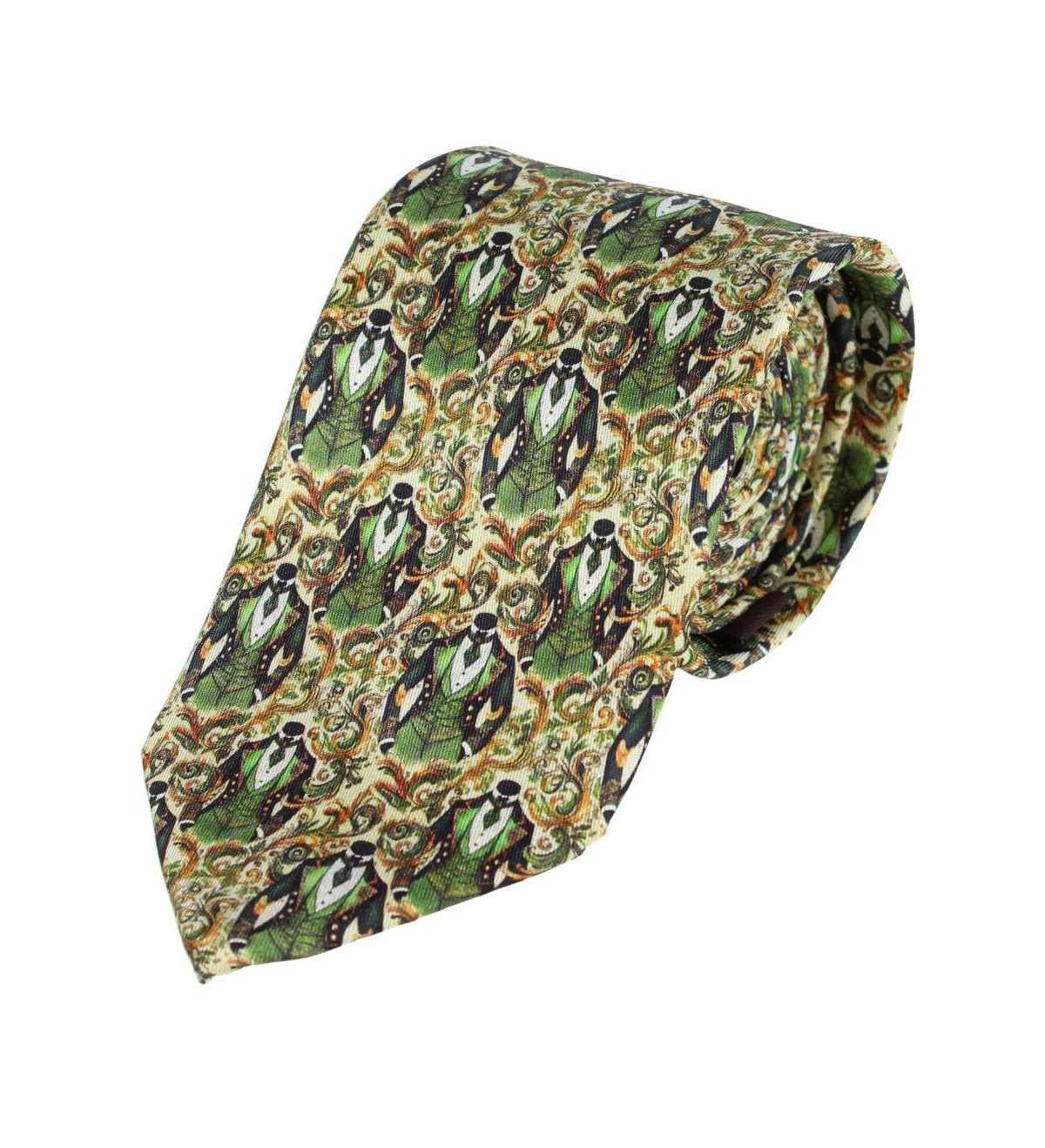 Click here for Trafalgar Mens Shall We Dance Silk Novelty Necktie... prices