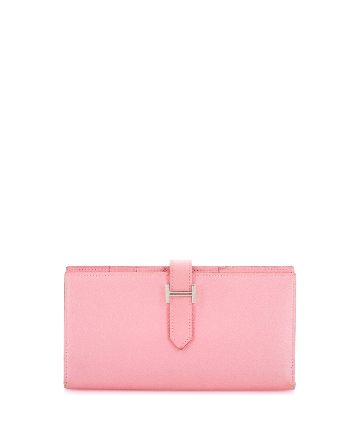 Click here for Pre-Owned Hermes Long Bearn Wallet Epsom - Pink prices