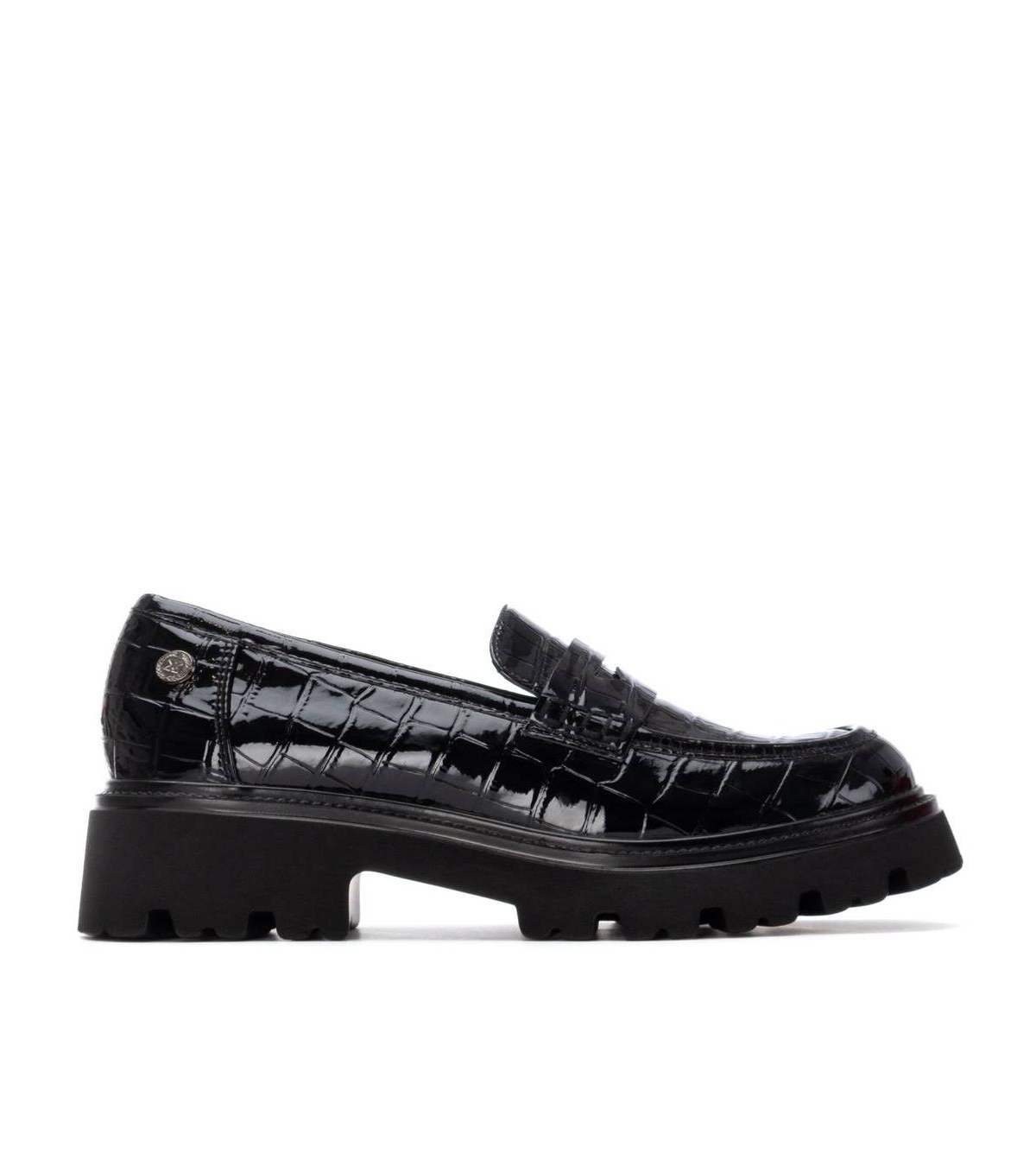 Click here for Womens Patent Leather Casual Moccasins By Xti - Bl... prices