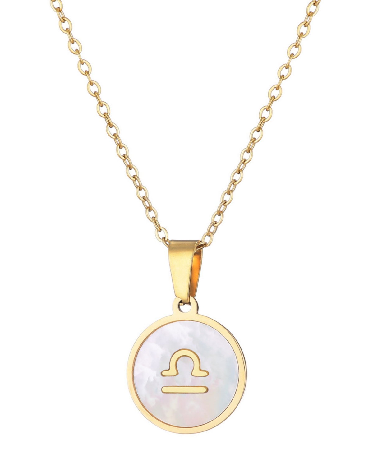 Click here for Adornia Tarnish Resistant Gold Mother of Pearl Zod... prices