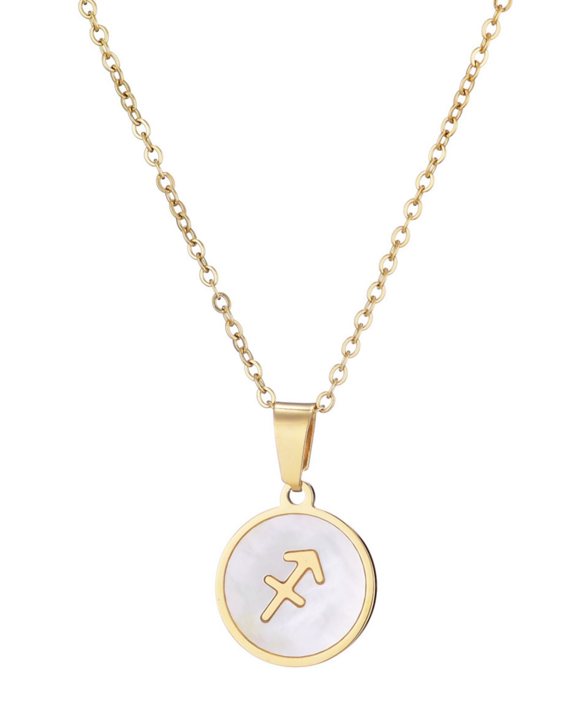 Click here for Adornia Tarnish Resistant Gold Mother of Pearl Zod... prices