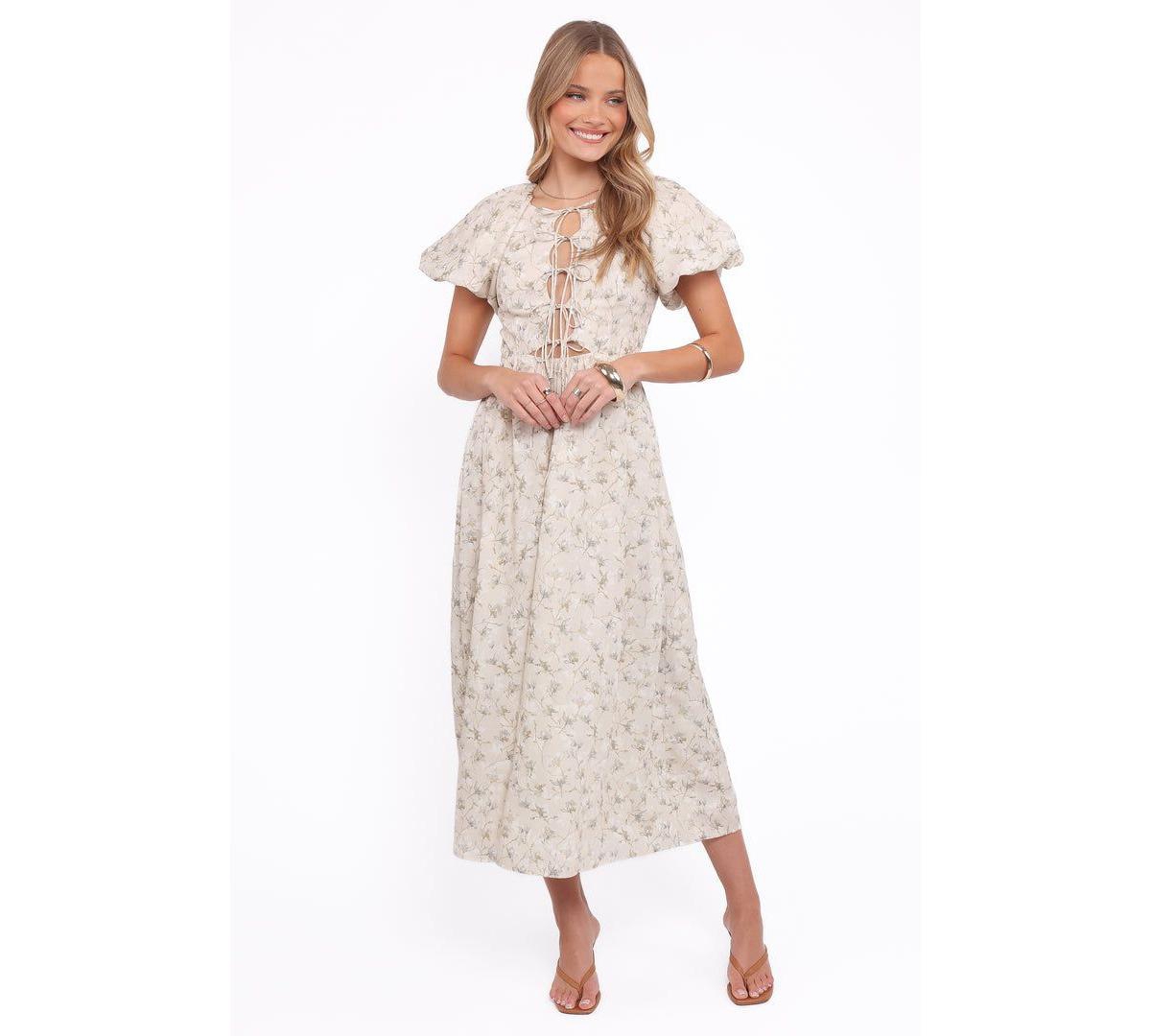 Click here for Petal and Pup Womens Kathleen Maxi Dress - Light b... prices