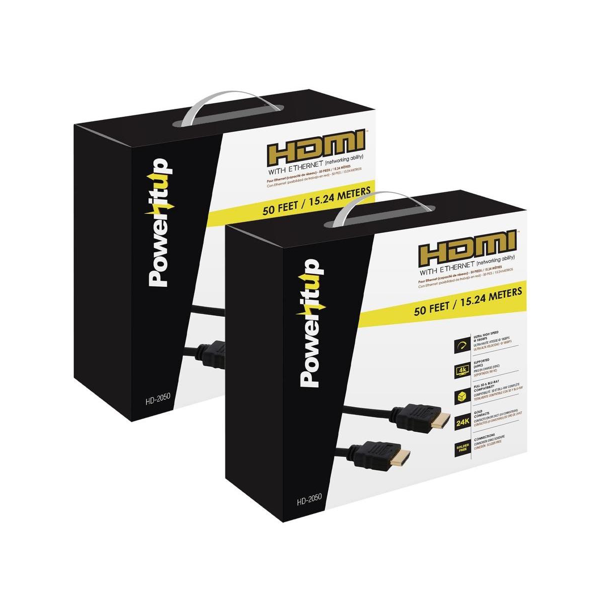 Click here for Power It Up 50 ft. Hdmi v2.0 Cable with Ethernet (... prices
