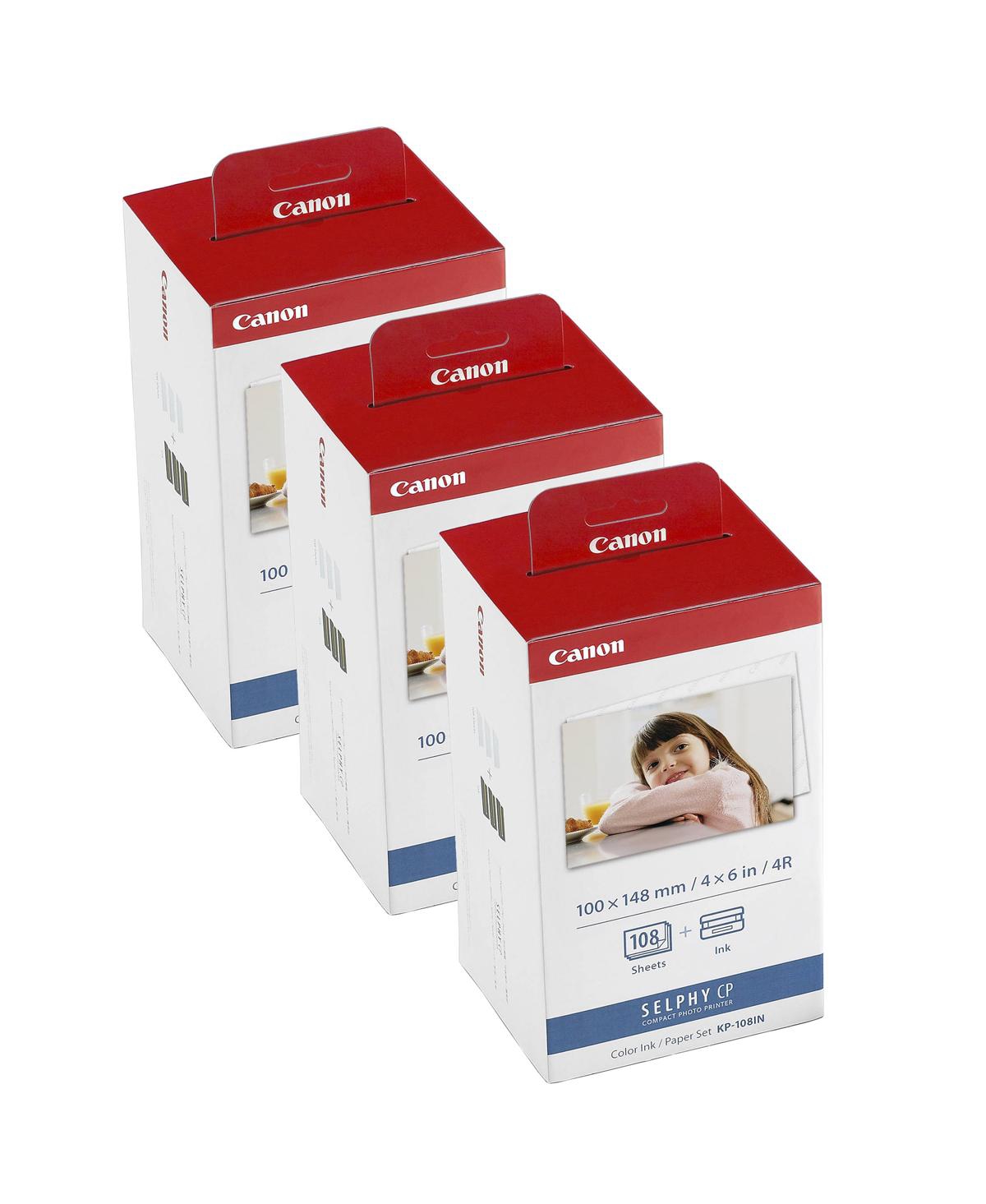 Click here for Canon 3 Pack Kp-108IN Color Ink And Paper Set prices