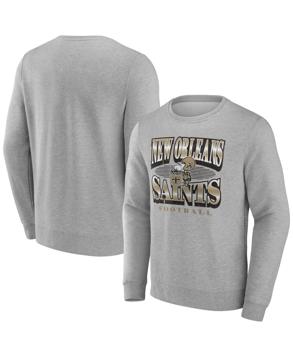 Click here for Fanatics Mens Heather Gray New Orleans Saints Chan... prices