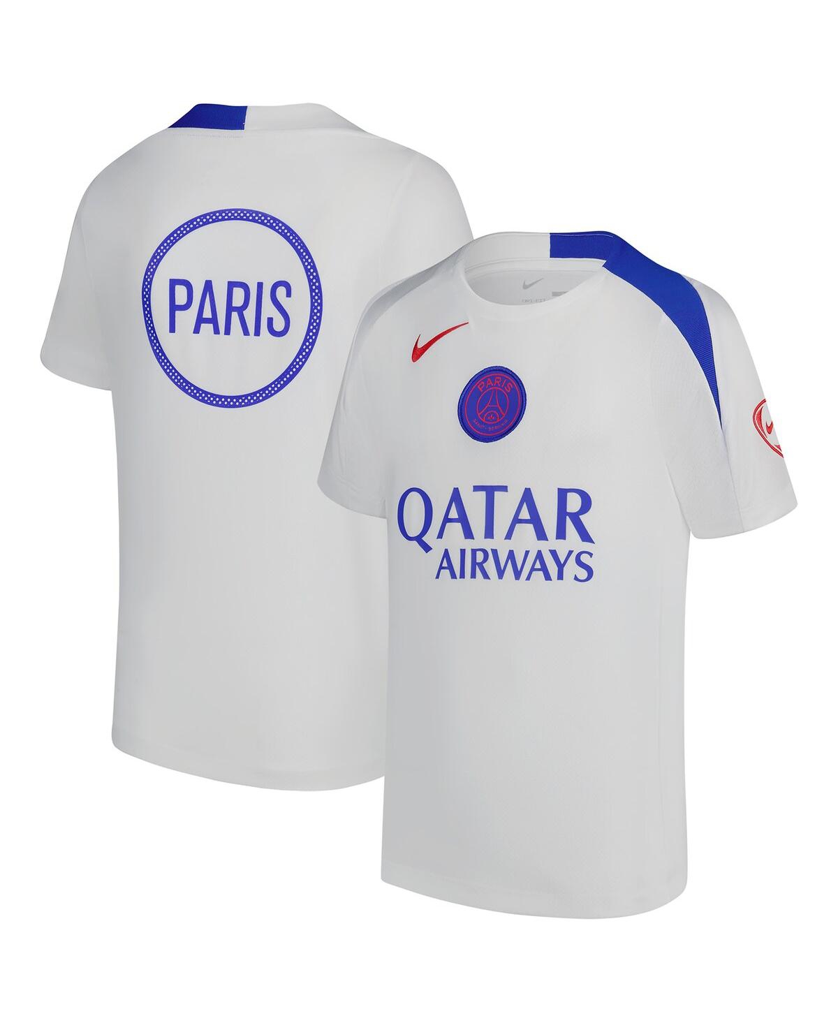 Click here for Nike Big Boys and Girls White Paris Saint-Germain... prices