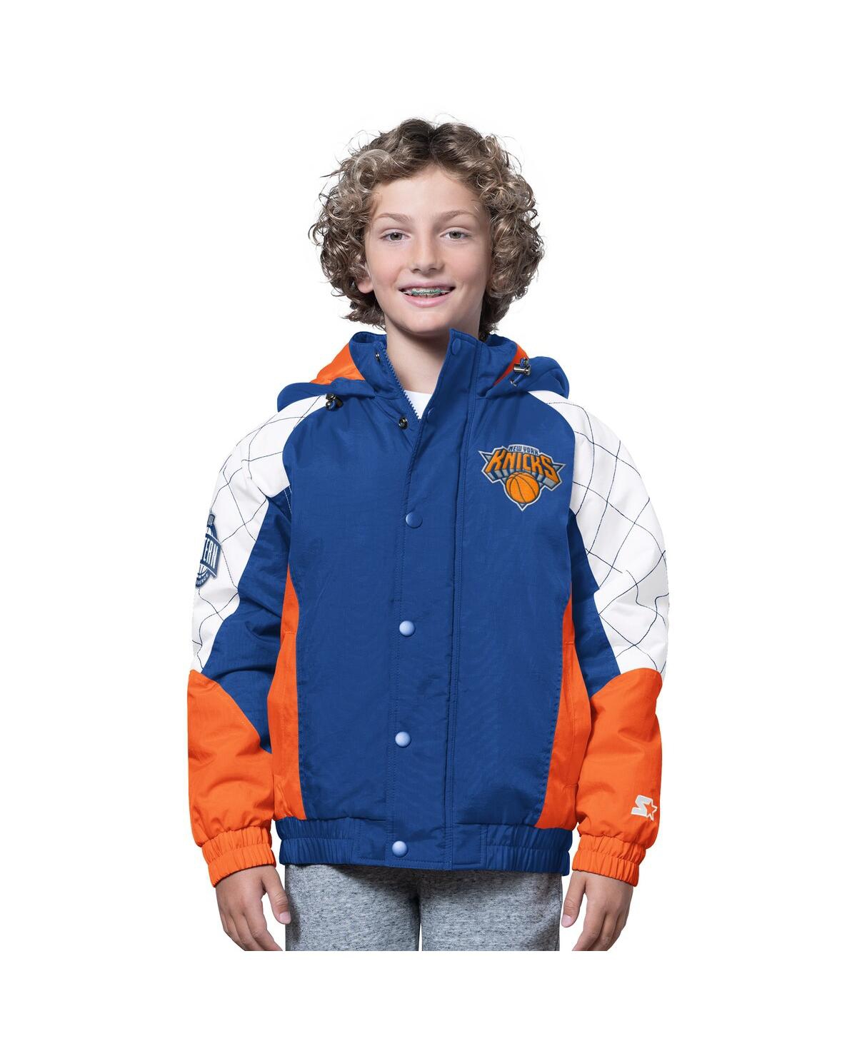 Click here for Starter Big Boys and Girls Blue/Orange New York Kn... prices