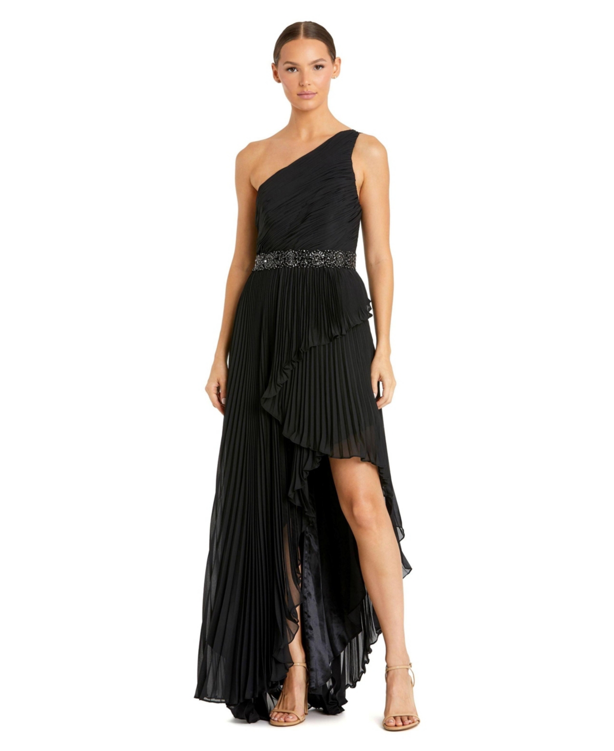 Click here for Mac Duggal Womens Embellished Gown with Strappy Op... prices