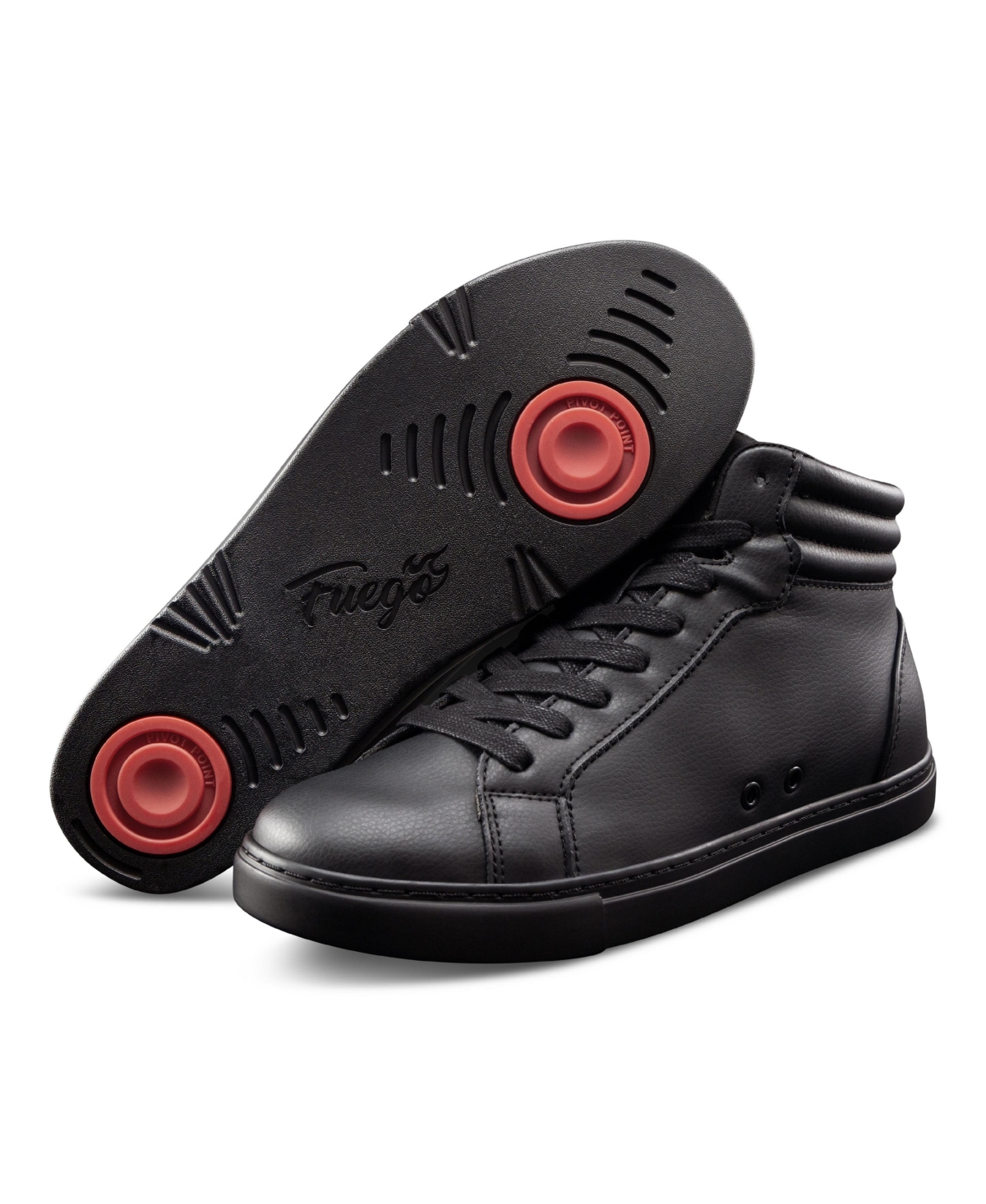 Click here for Fuego Womens All-black High-top Sneaker - All-blac... prices