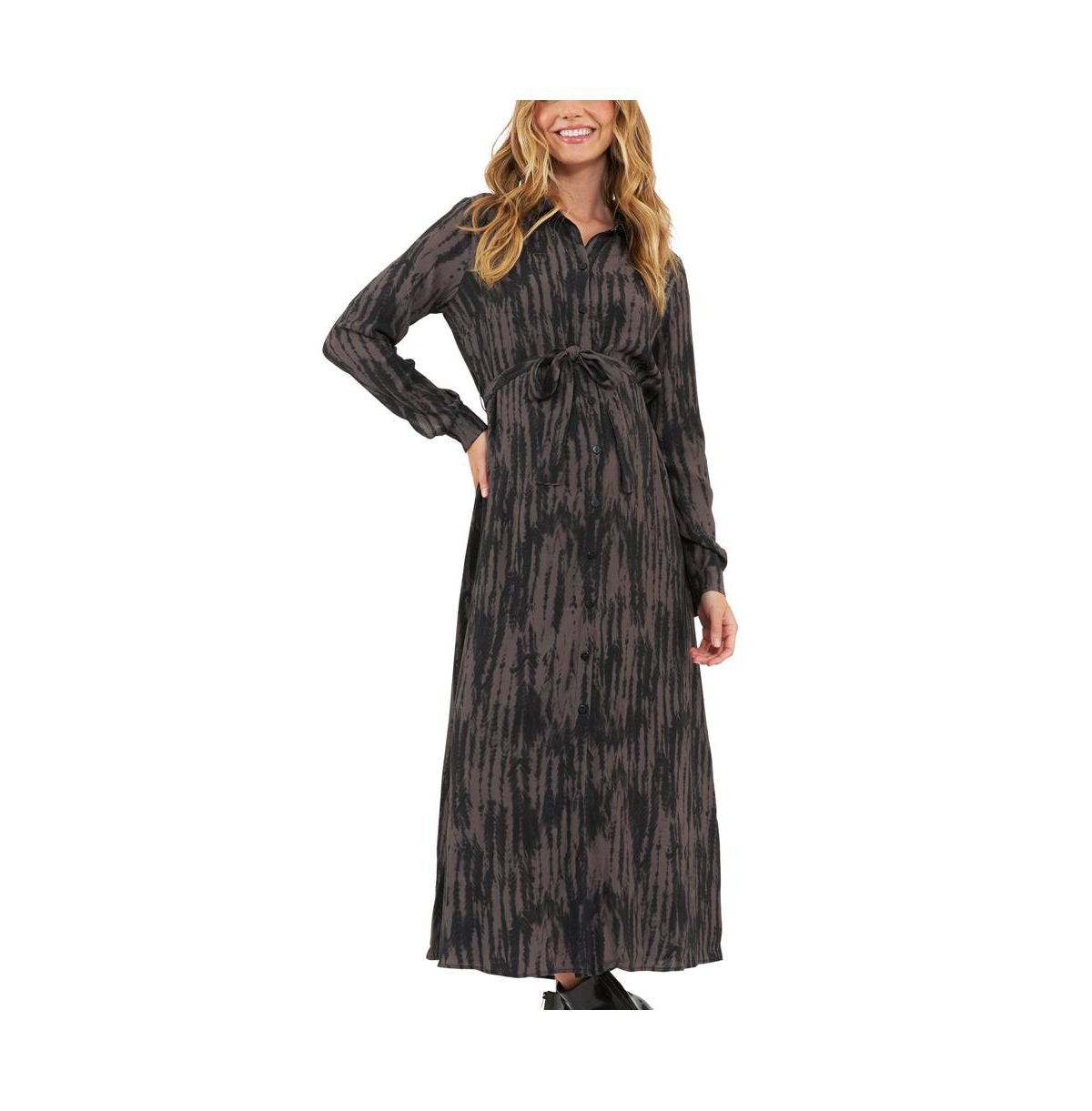 Click here for Ripe Maternity Maternity Sylvia Shirt Dress - Moch... prices