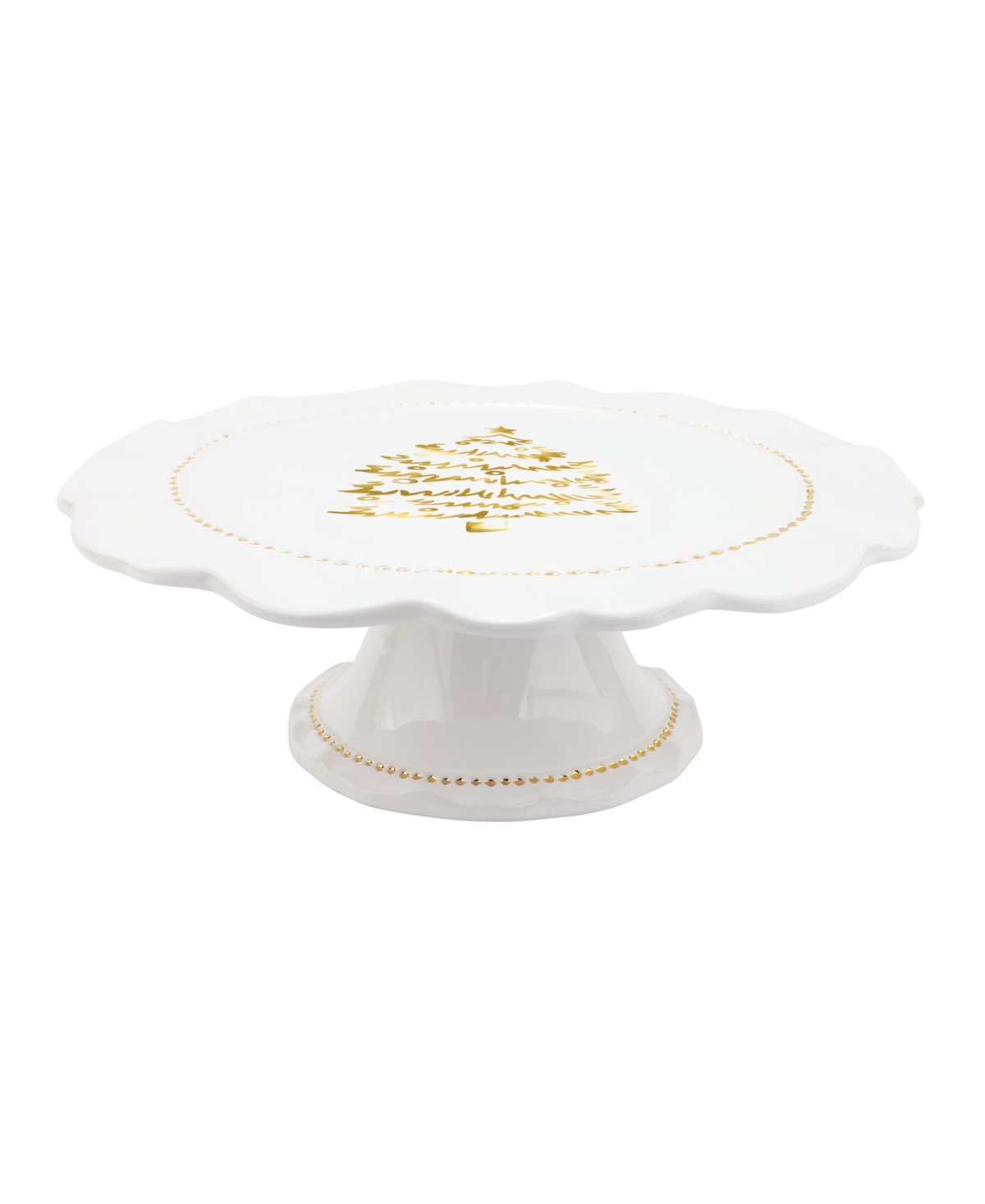 Click here for Vietri Giorno di Festa Cake Stand - White prices