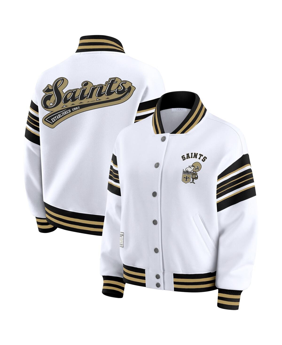 Click here for Wear by Erin Andrews Womens White New Orleans Sain... prices