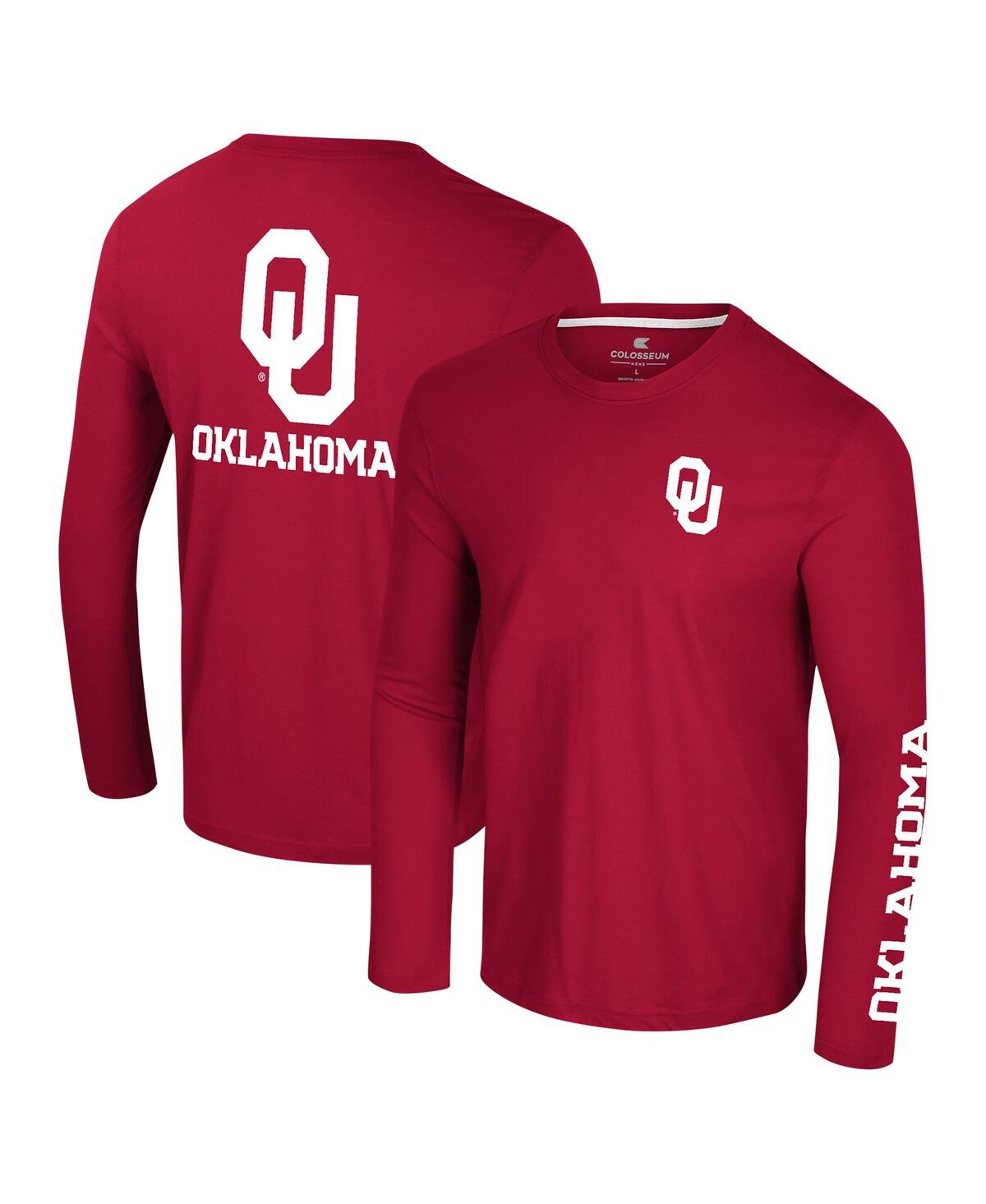 Click here for Colosseum Mens Crimson Oklahoma Sooners Logo Locku... prices