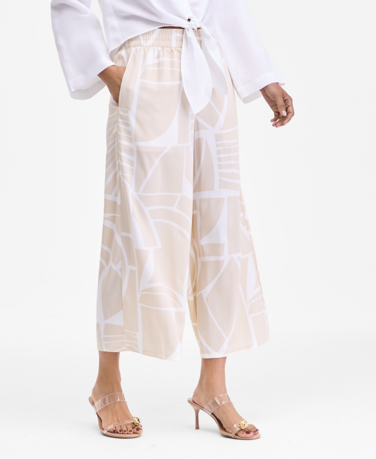 Click here for I.n.c. International Concepts Womens Cropped Print... prices